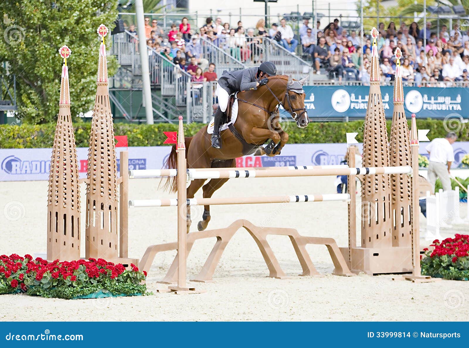 Paard Die - Julio Arias Springen Redactionele Stock Afbeelding - Image ...