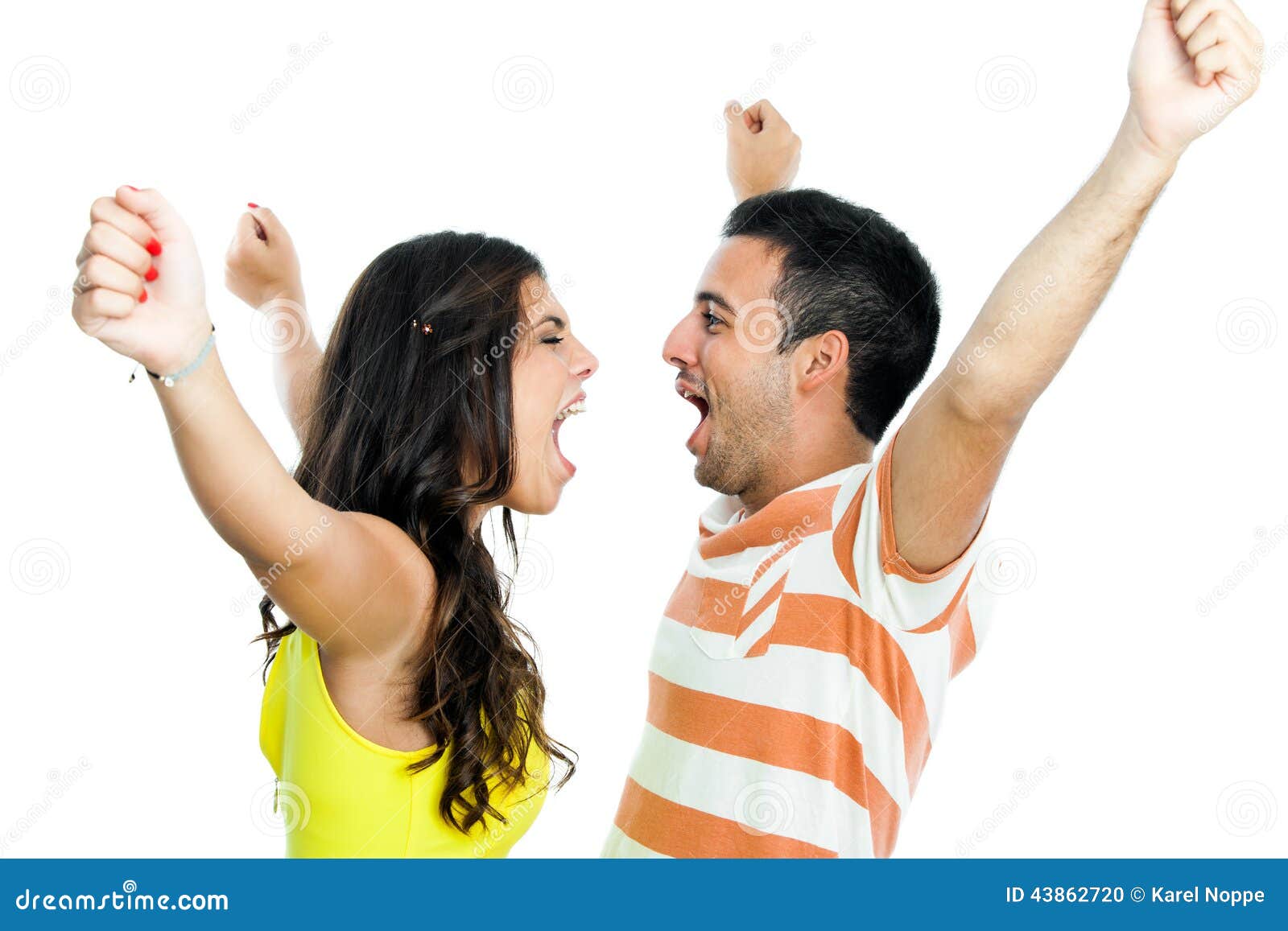 Paare, Die an Einander Schreien Stockfoto - Bild von krise, zugänglich ...