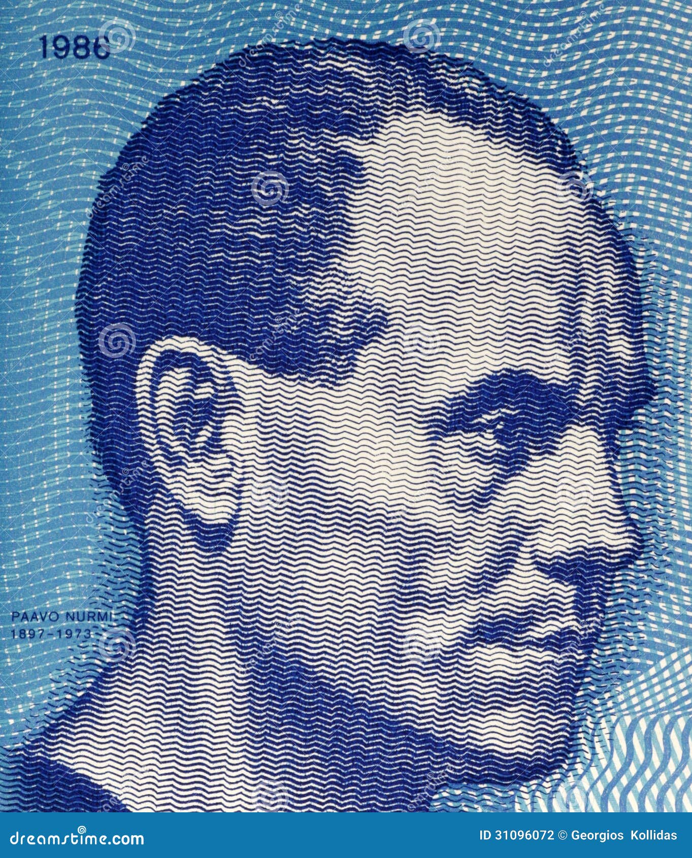 Paavo Nurmi redaktionell arkivbild. Bild av valuta, chip - 31096072