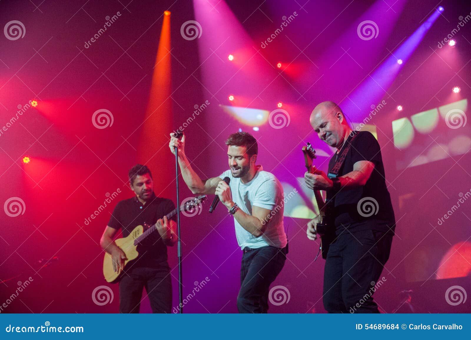 Pablo Alboran Live Tour Terral 2015 Lisboa Portugal Imagen De Archivo