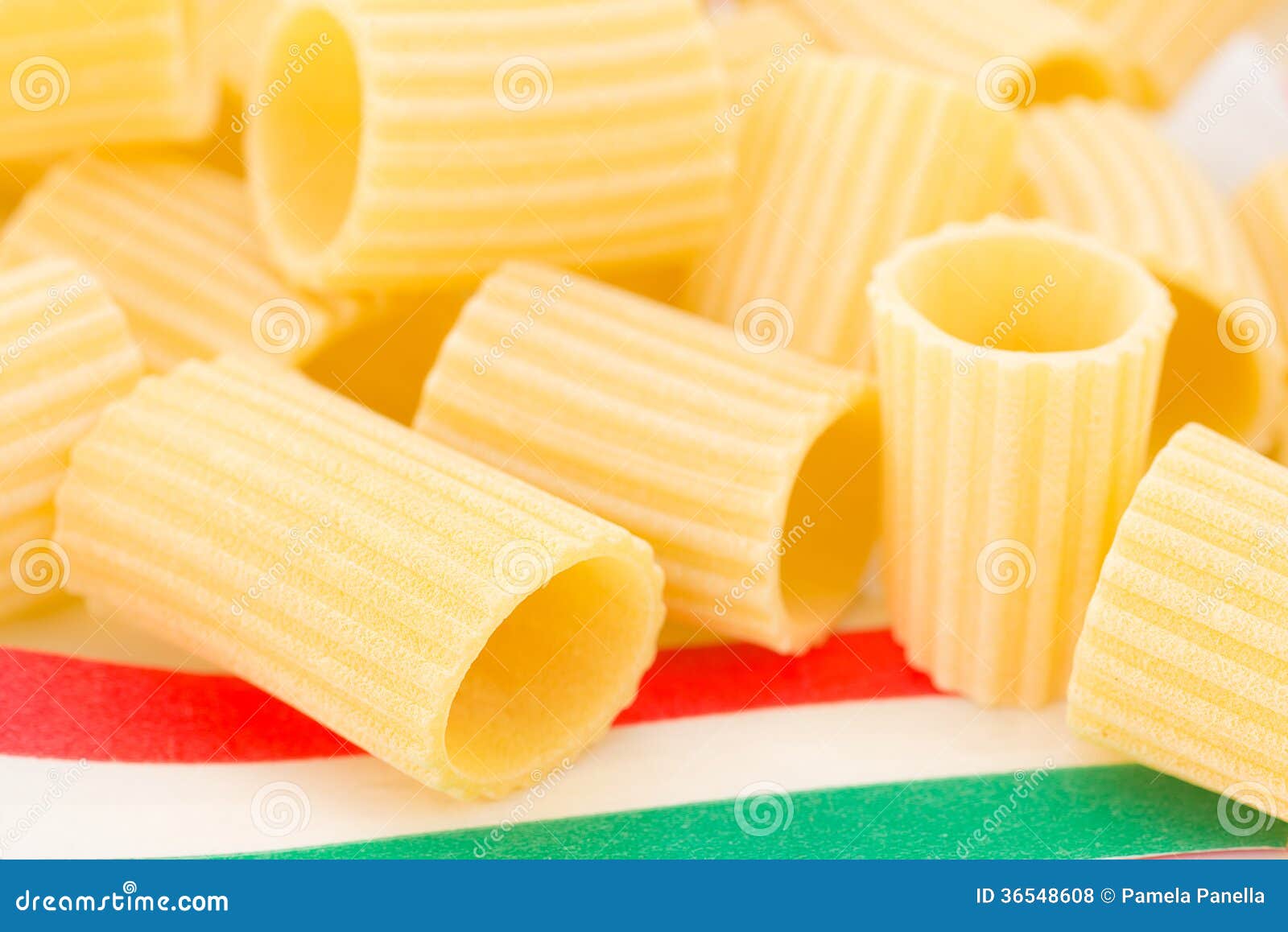 Paccheri stock photo. Image of feeding, pasta, pacchero - 36548608