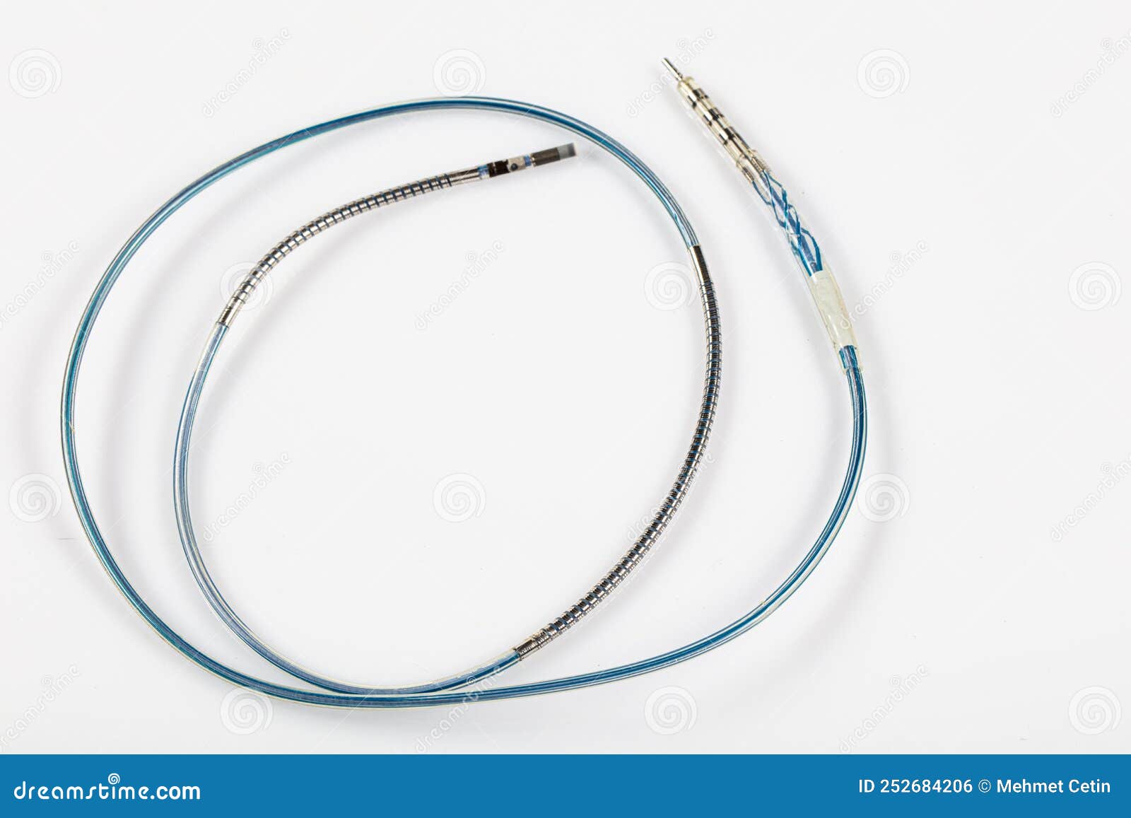 Pacemaker Activation Cable Isolated on White Background. Heart Battery ...