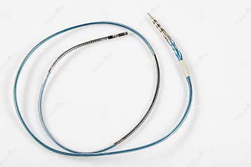 Pacemaker Activation Cable Isolated on White Background. Heart Battery ...