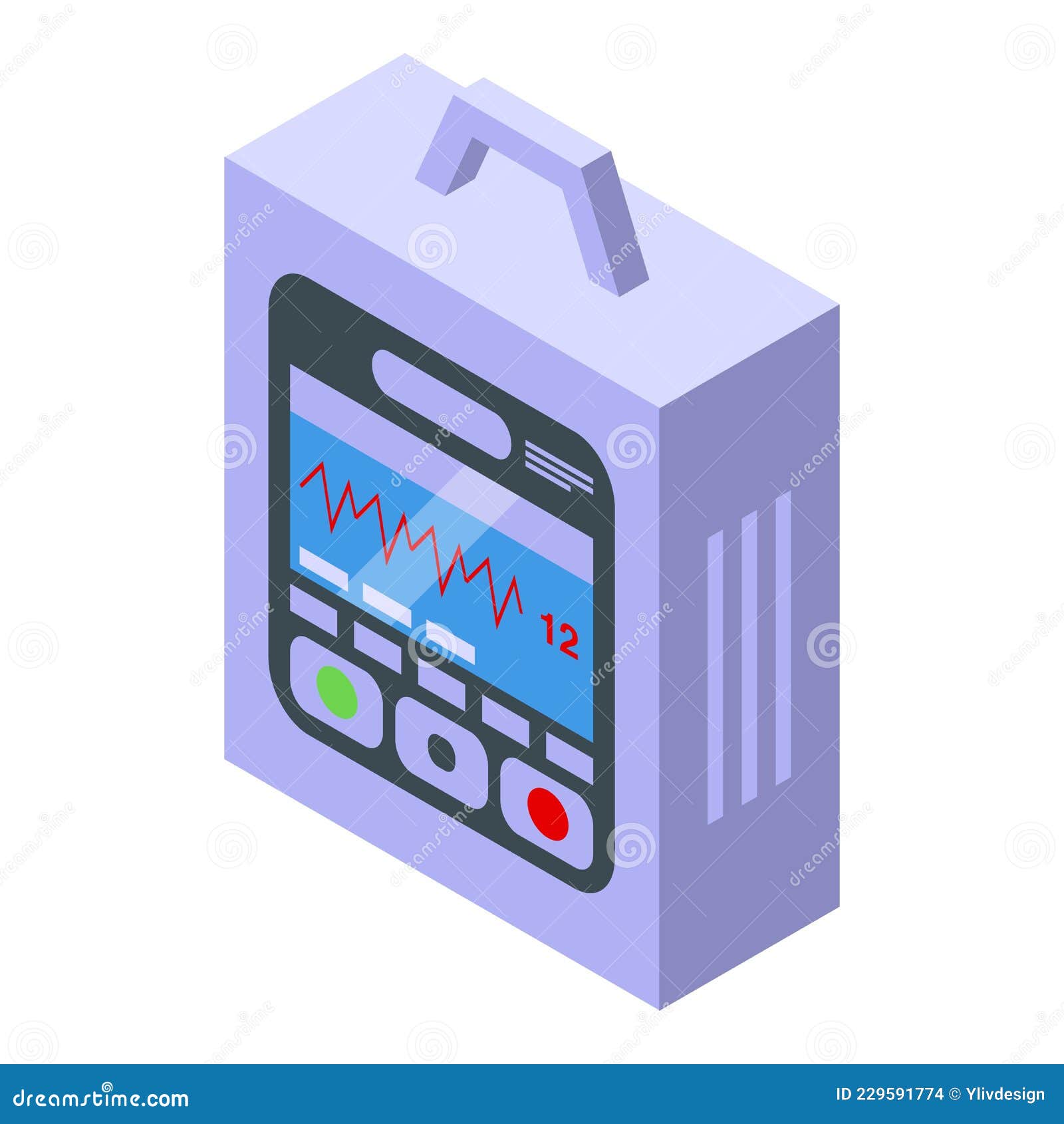 Pacemaker And Heart Cartoon Vector | CartoonDealer.com #108569725
