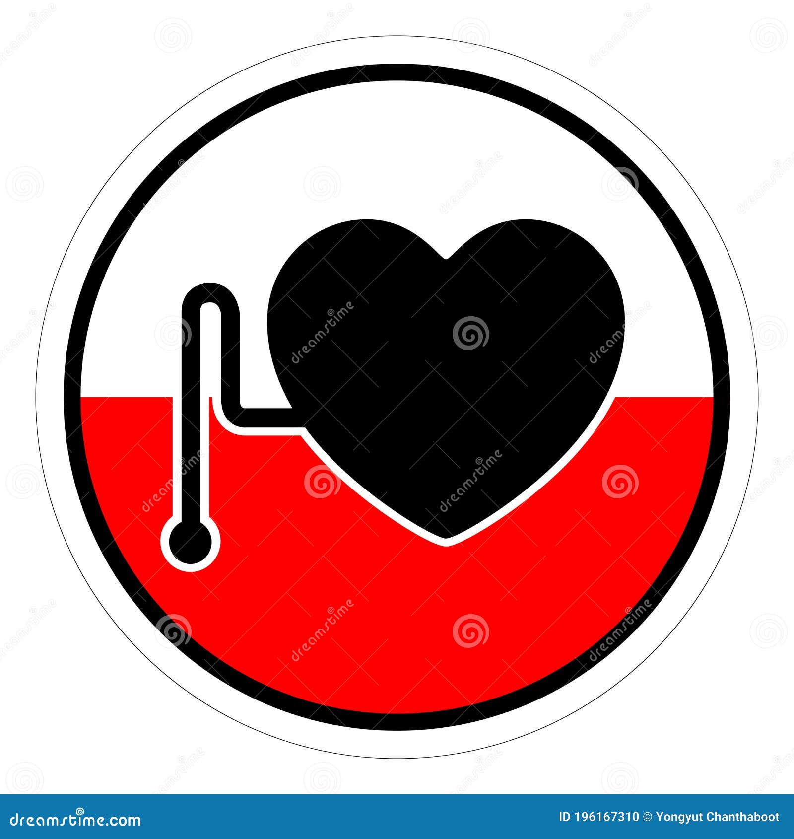 Pacemaker Wearers Symbol Sign,Vector Illustration, Isolated on White ...