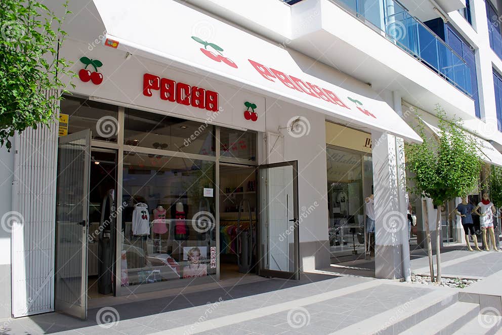 Pacha shop editorial stock photo. Image of business, clothing - 20026238
