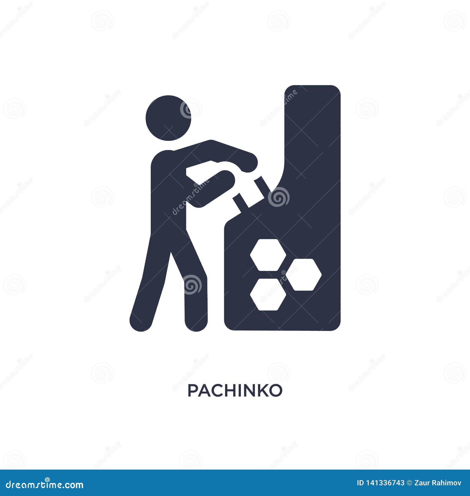 Pachinko Icon Vector. Trendy Flat Pachinko Icon From Activity And ...