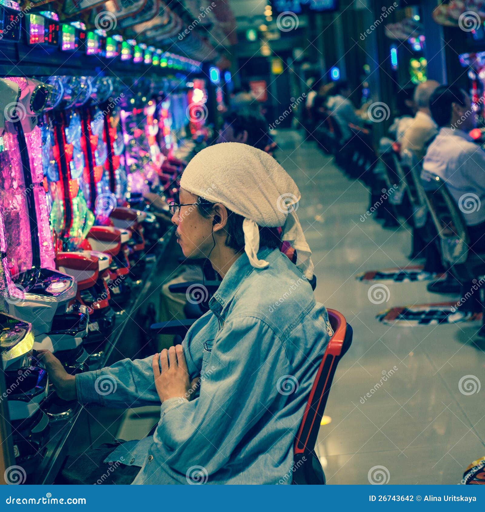 Pachinko Slot Machine Parlor in Japan Editorial Photography - Image of ...
