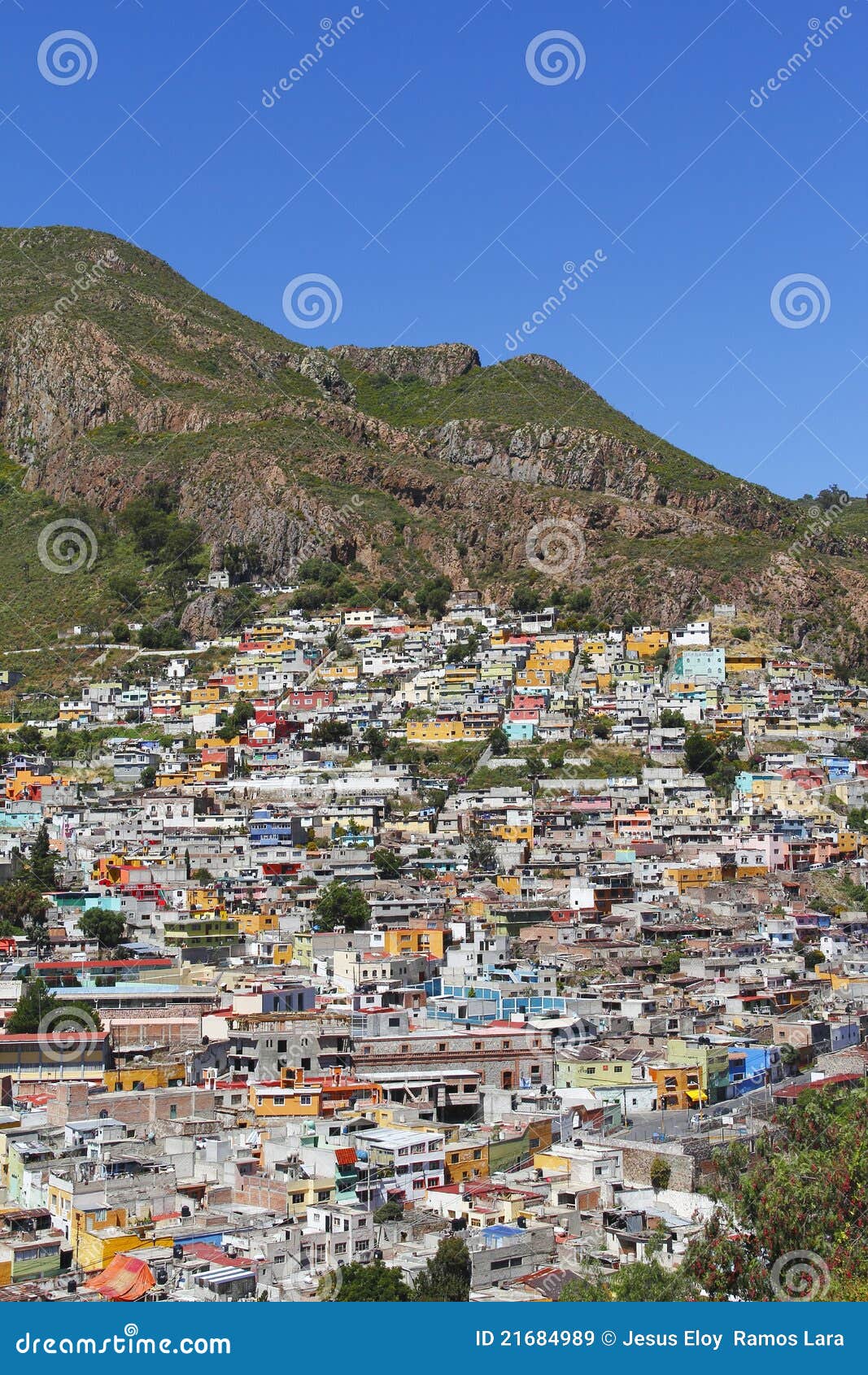 Aerial View of Pachuca City, Hidalgo, Mexico V Stock Image - Image of ...