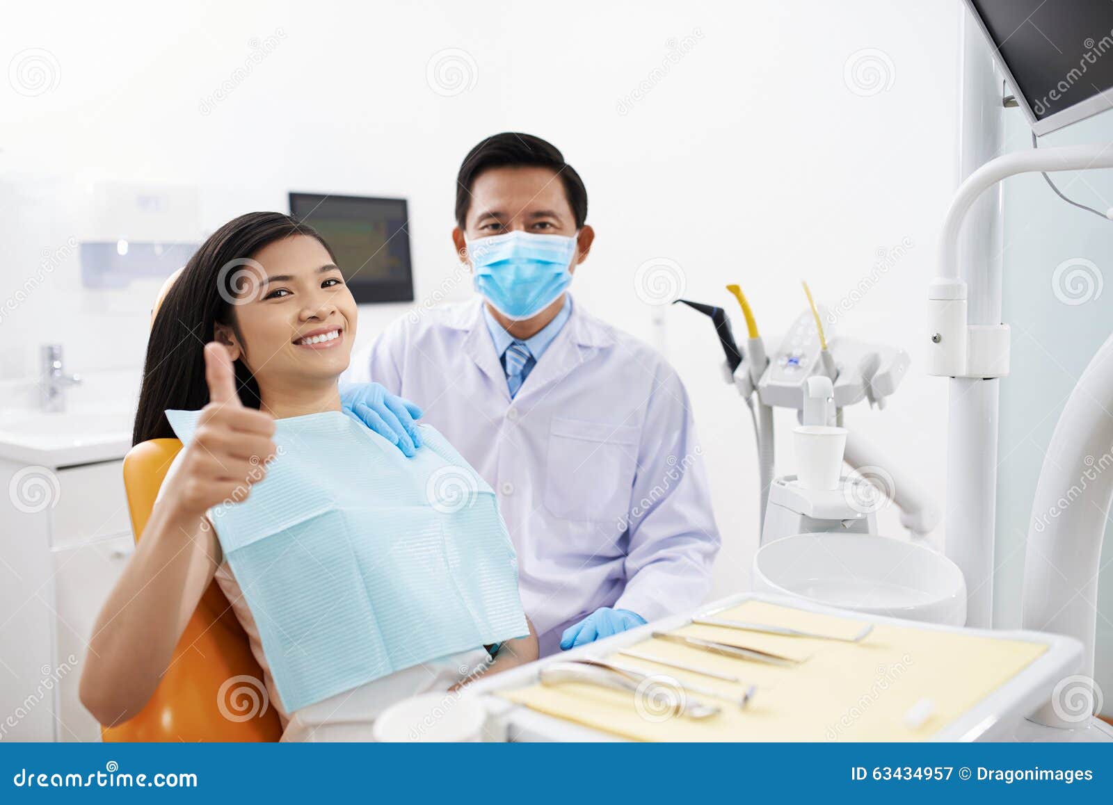 Paciente satisfecho imagen de archivo. Imagen de hospital - 63434957