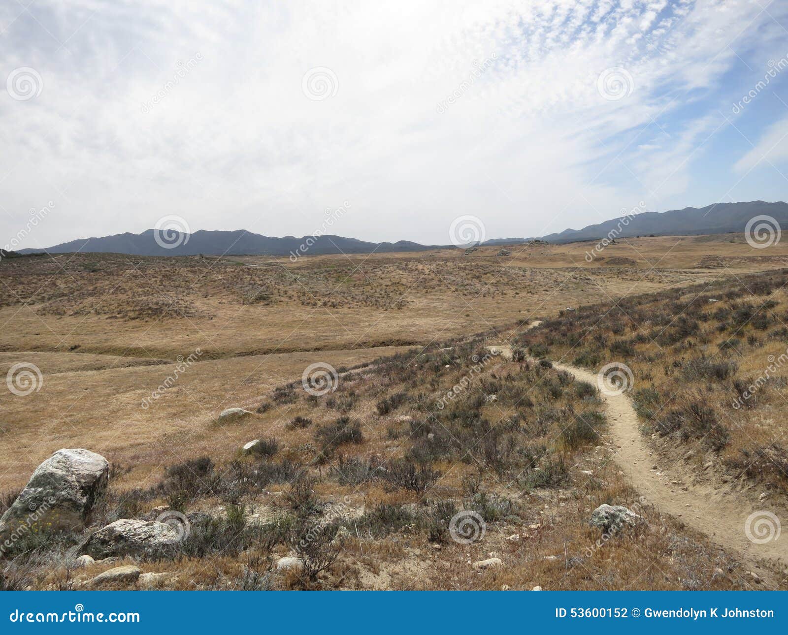 Pacific Crest Trail, Southern California Stock Photo - Image of sunrise ...