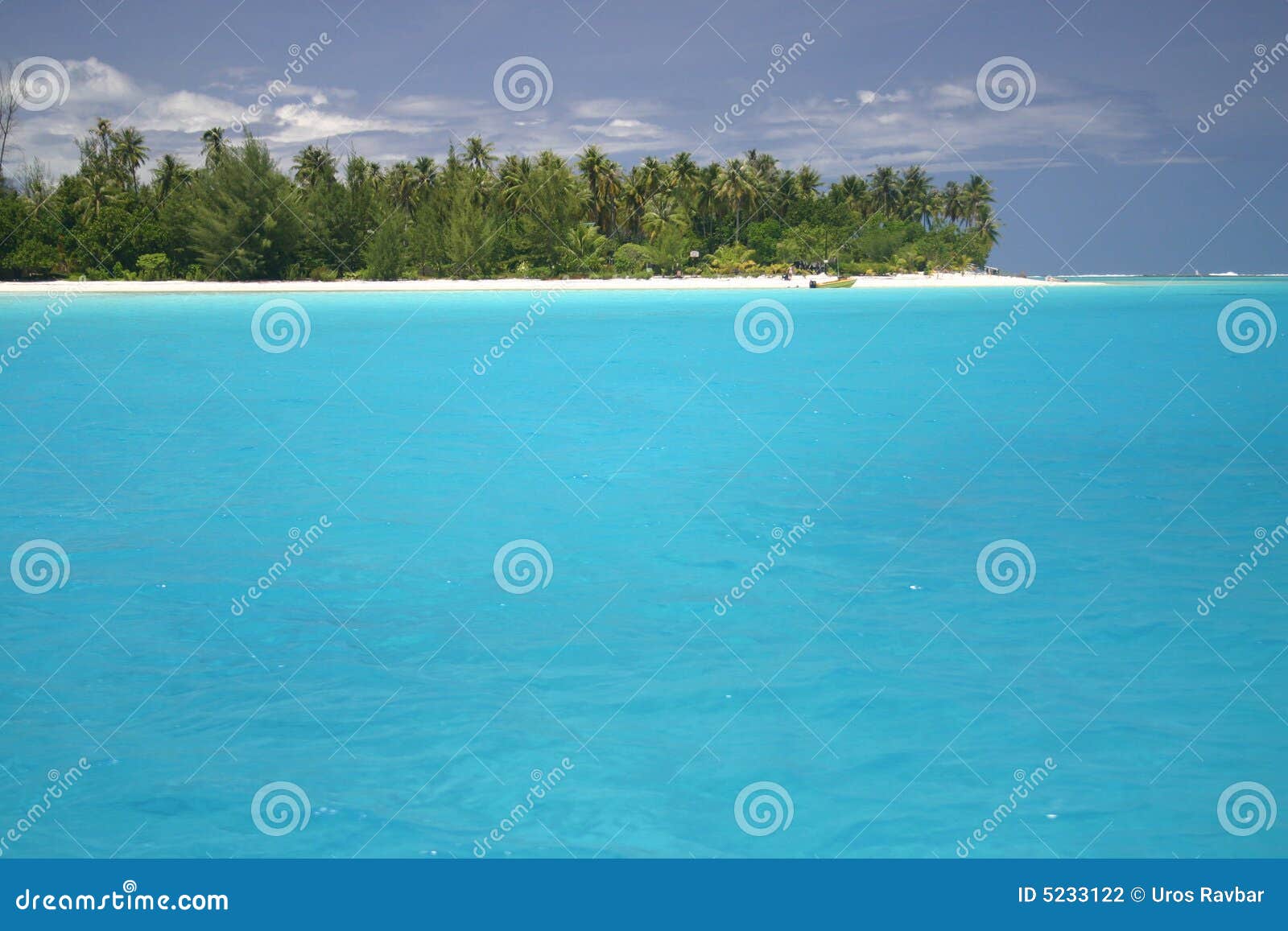 Pacific Island Bora Bora stock photo. Image of colorful - 5233122