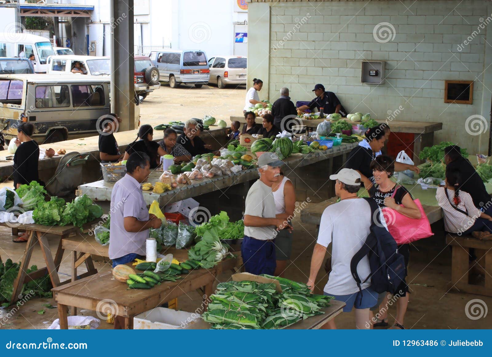 Pacific island Food Market editorial photo. Image of cabbage - 12963486