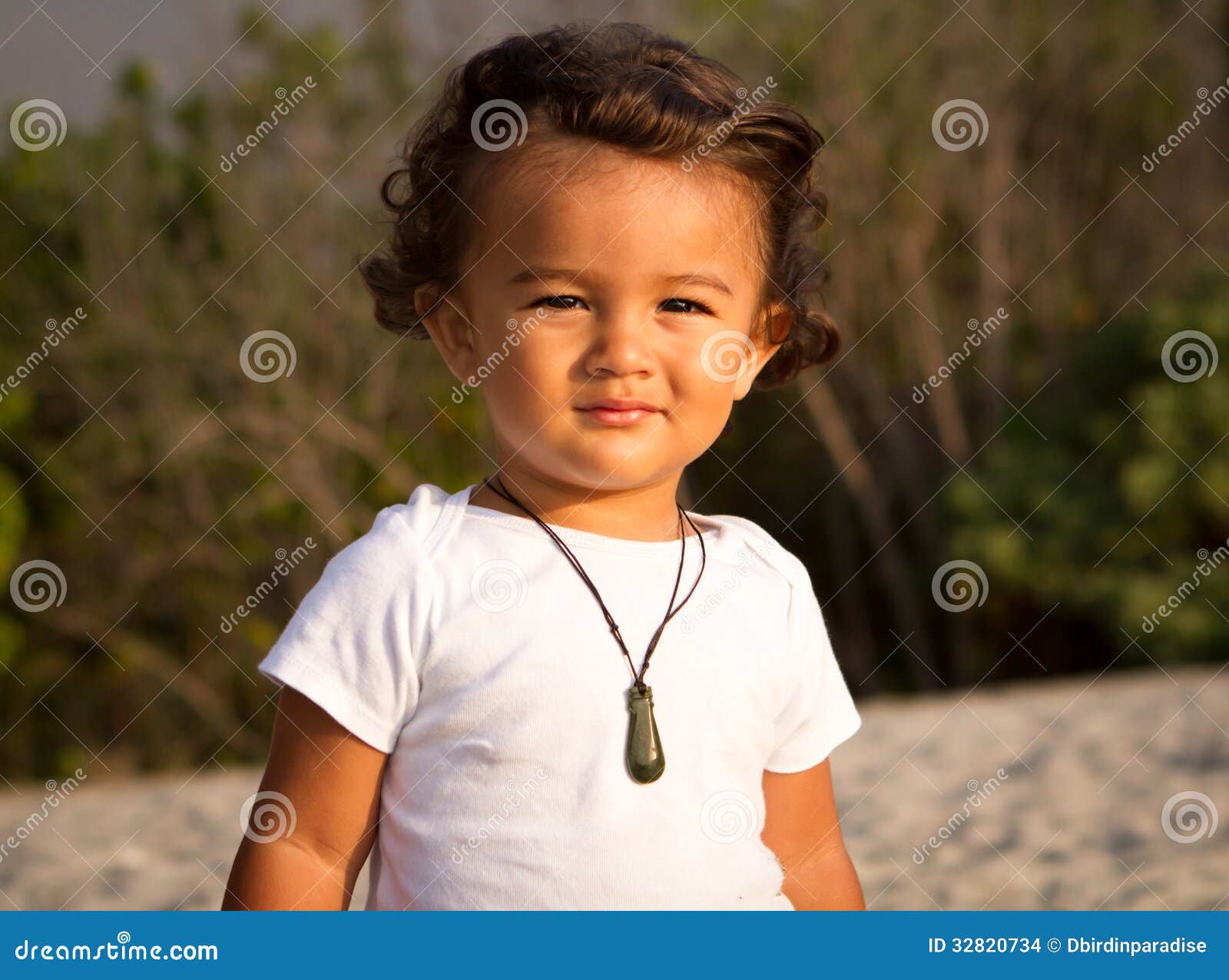 Pacific Island Toddler stock photo. Image of sunset, outdoors - 32820734