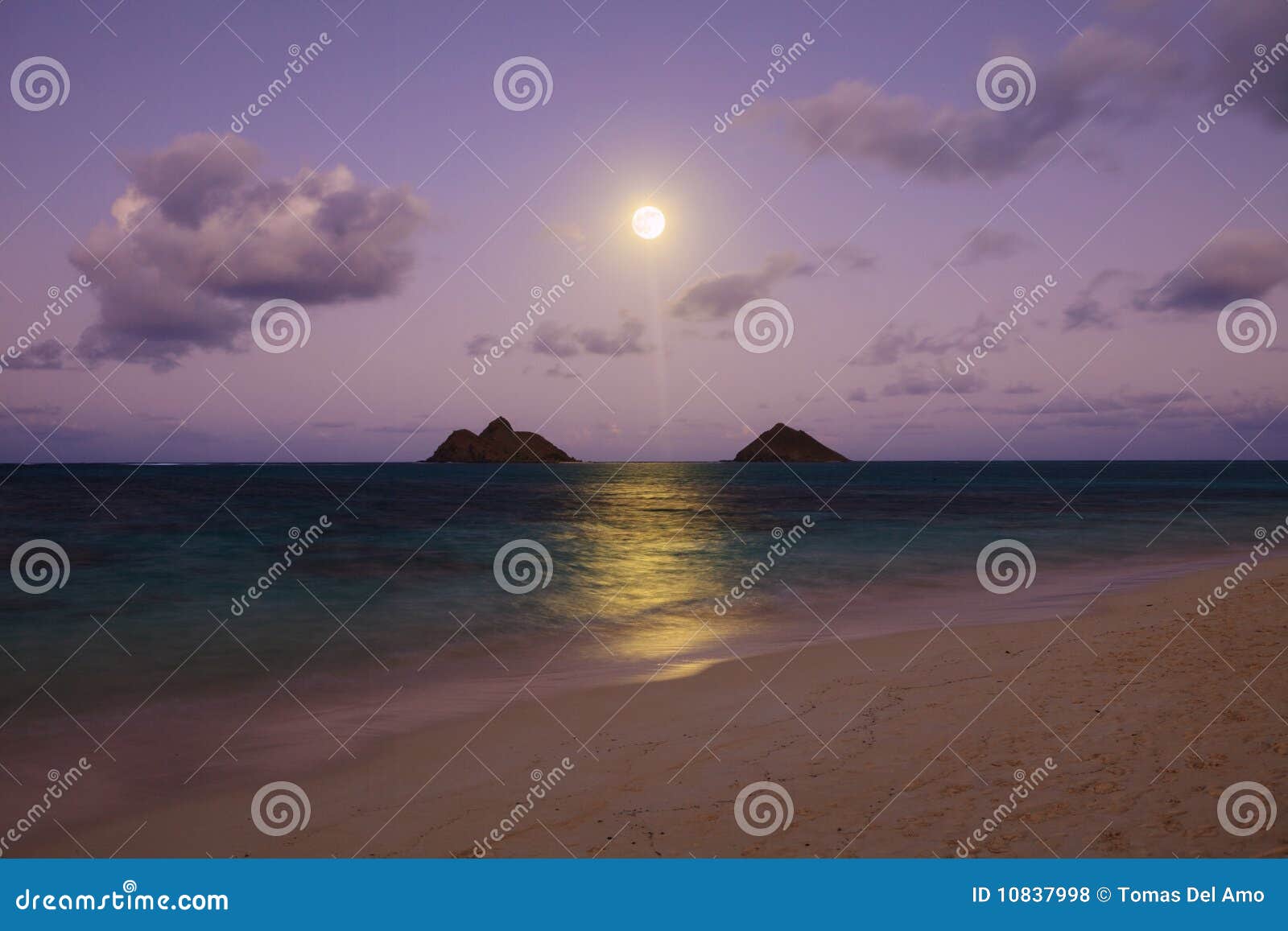 Pacific moonrise stock photo. Image of seascape, ocean - 10837998
