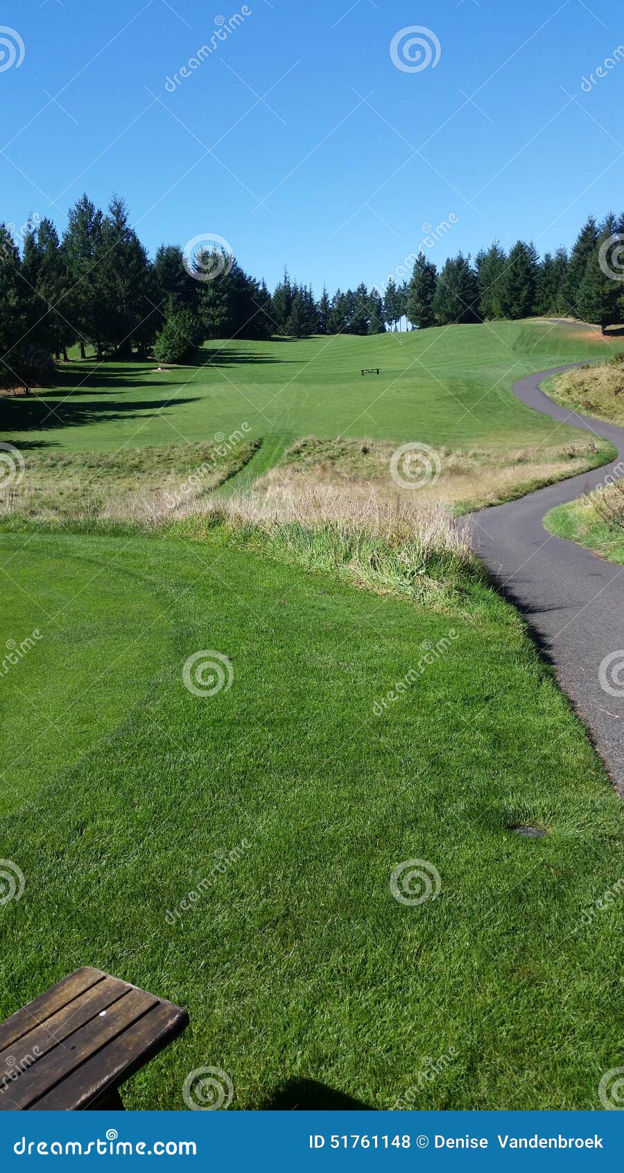 Pacific Northwest Golf Course Stock Photo - Image of golf, lake: 51761148