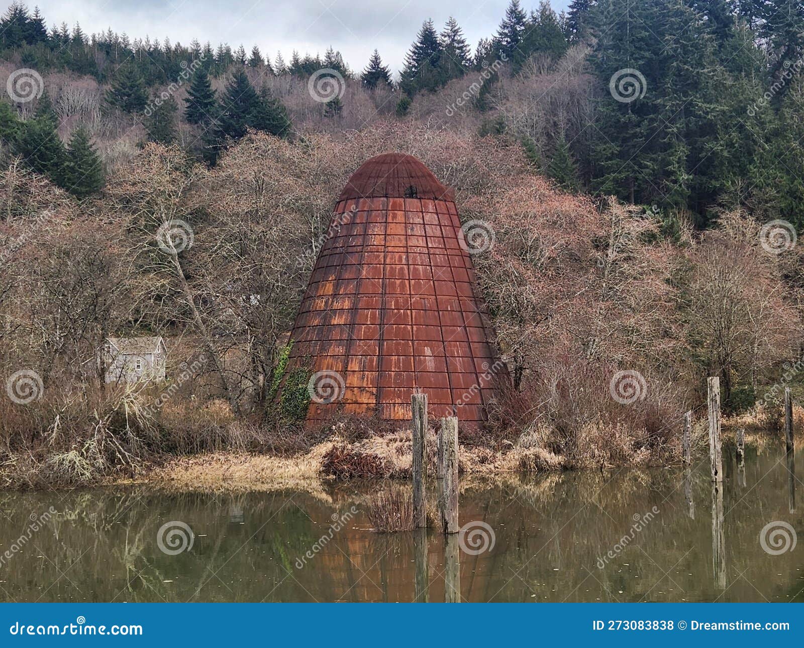 Pacific Northwest Logging Towns Stock Photo - Image of ruins, landscape ...