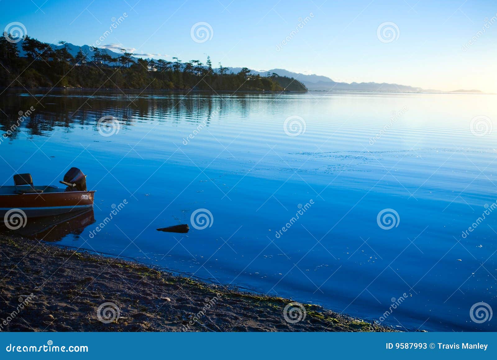 Pacific Northwest Sunset stock image. Image of recreation - 9587993