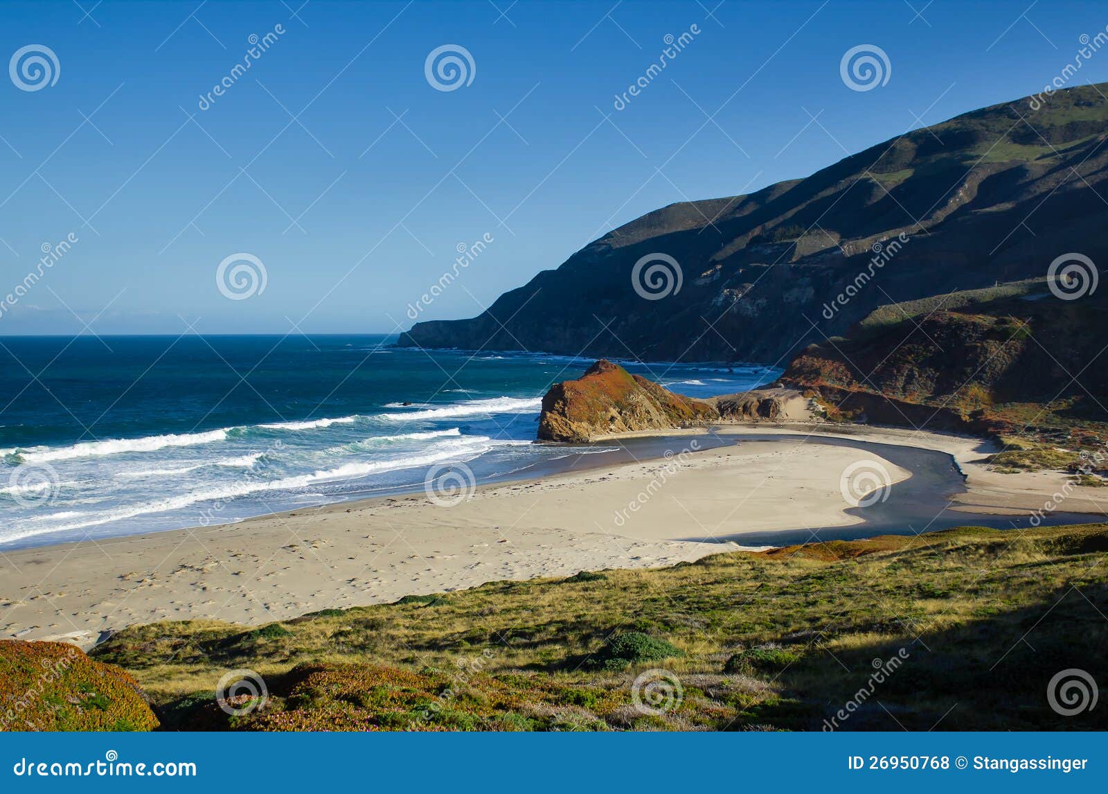 Pacific Ocean & Beach stock photo. Image of california - 26950768