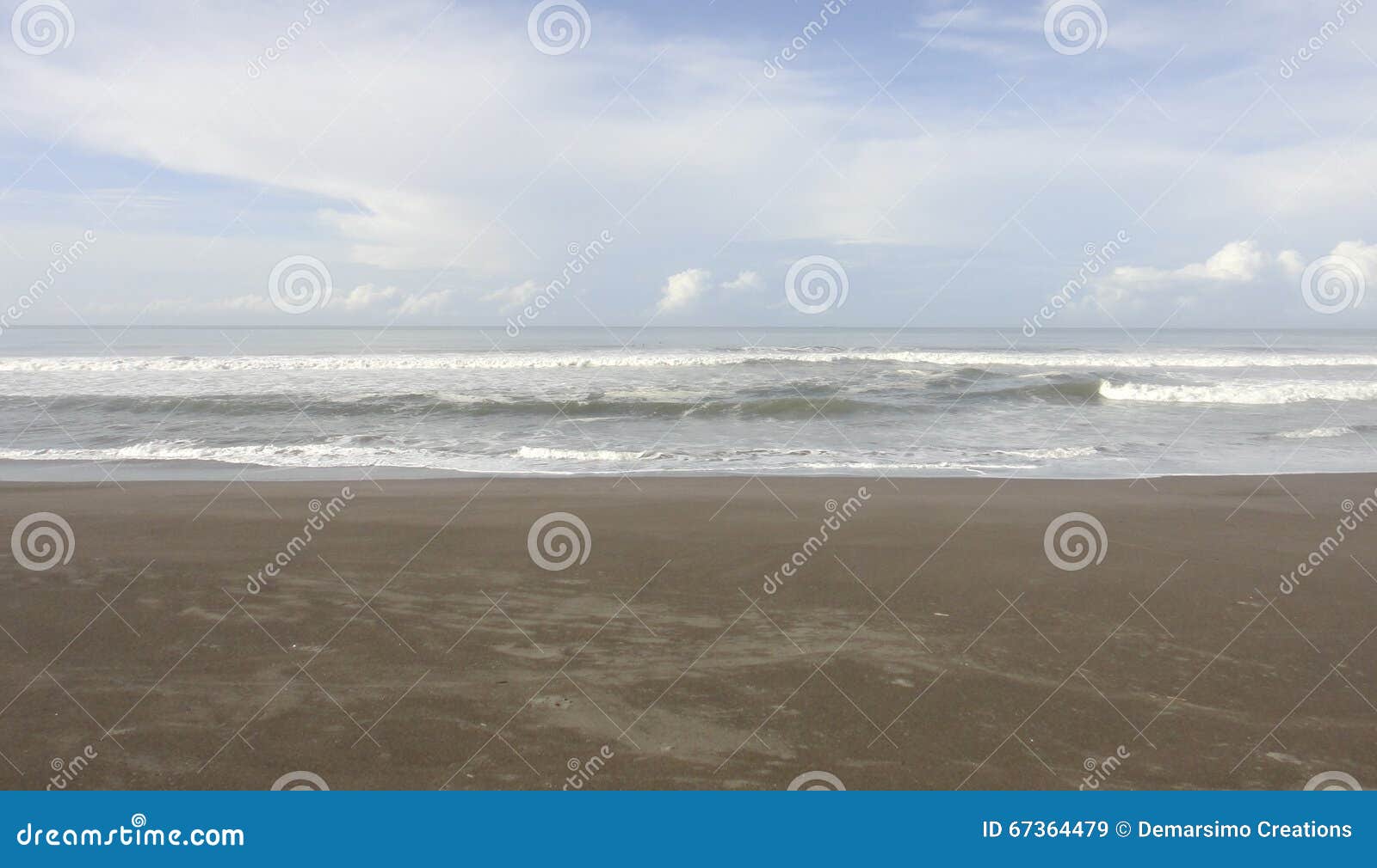Pacific ocean beach stock image. Image of pacific, sand - 67364479