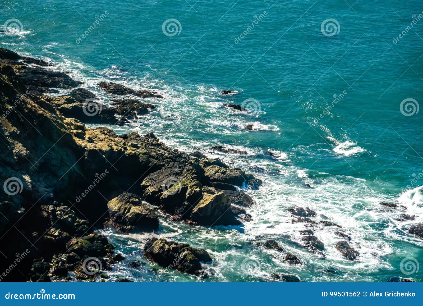 Pacific Ocean Coastal Cliff Scenes Stock Photo - Image of coastal ...