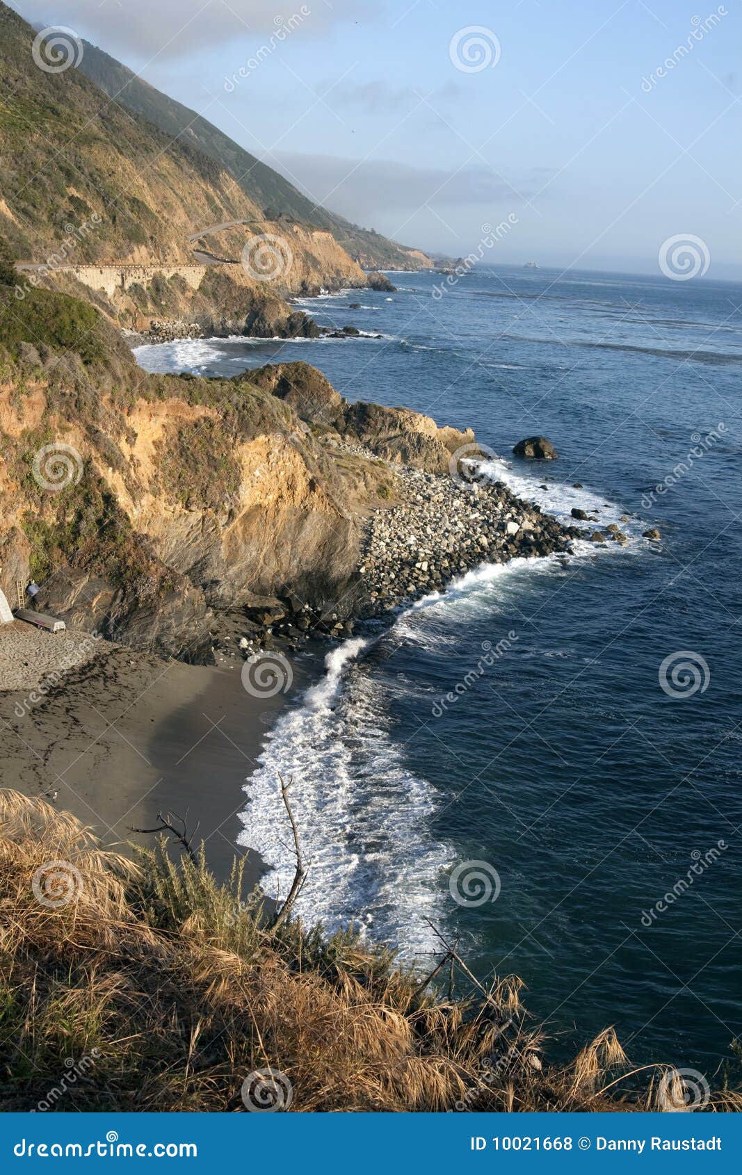 Pacific Ocean Coastline stock photo. Image of coastline - 10021668
