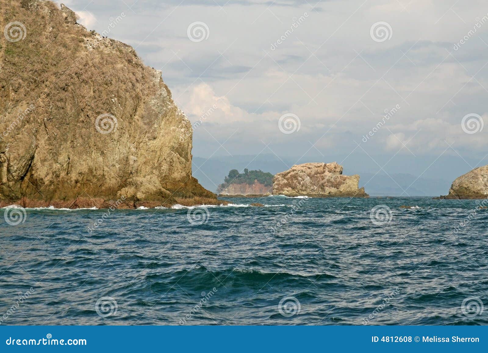 Pacific Ocean of Costa Rica Stock Photo - Image of america, beauty: 4812608