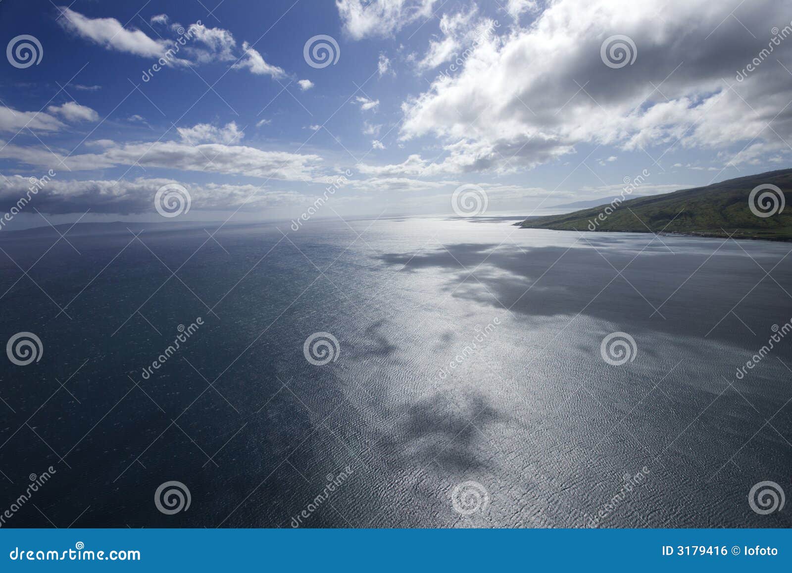 Pacific ocean and sky. stock photo. Image of color, water - 3179416