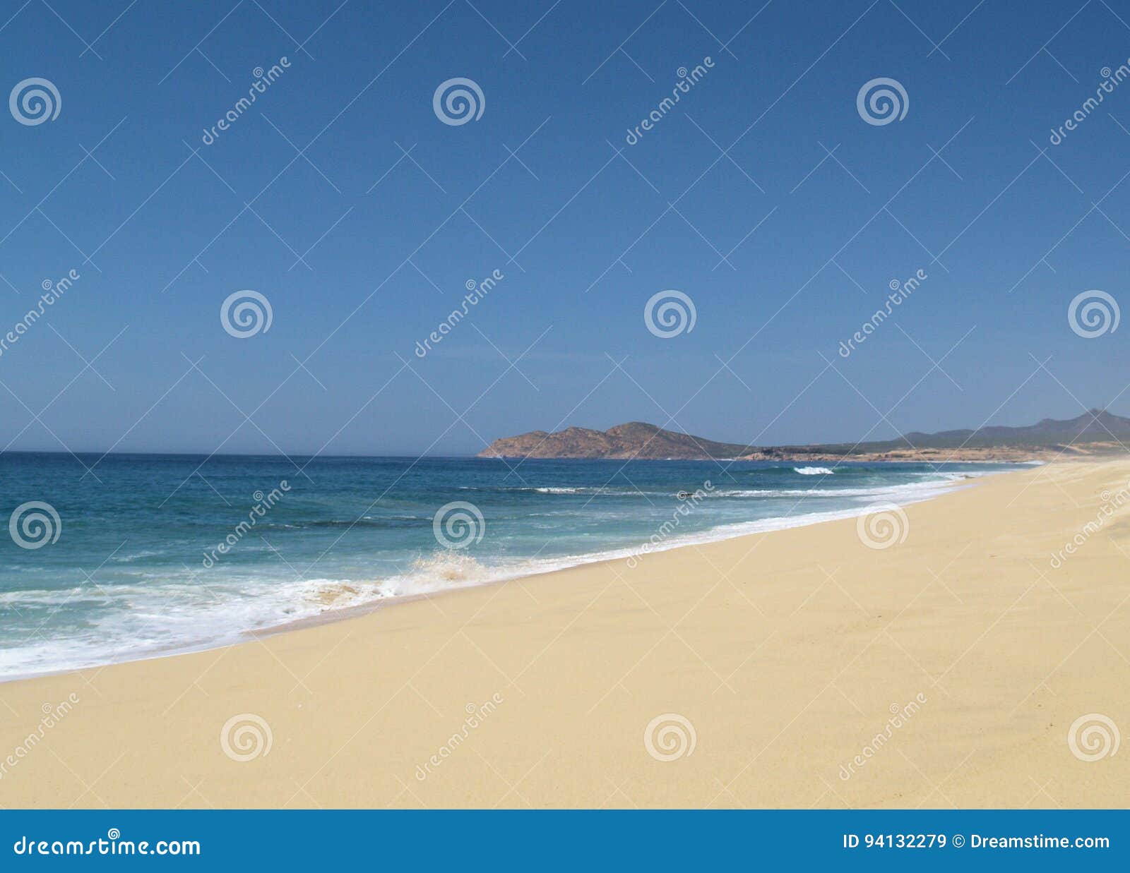 Pacific Ocean View in Los Cabos Mexico Stock Image - Image of ...