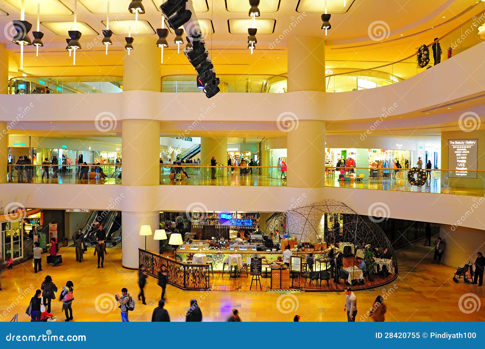 Pacific Place Arcade, Hong Kong Editorial Image - Image of buyers ...