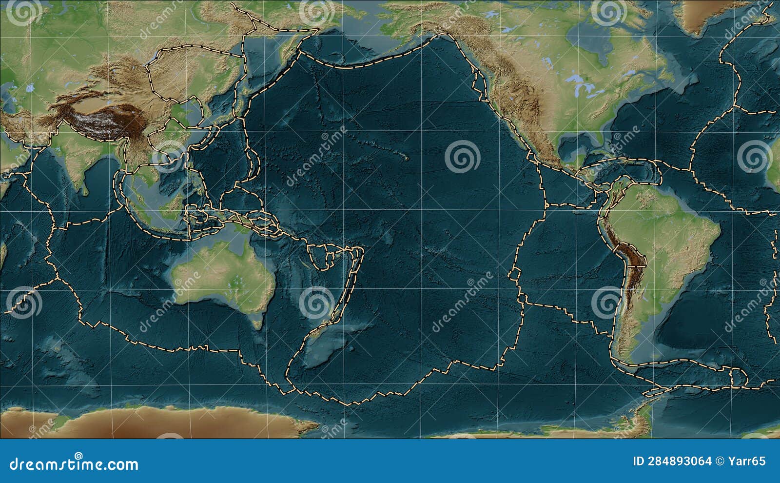 Pacific Plate - Boundaries. Wiki Map Stock Illustration - Illustration of quake, volcanic: 284893064