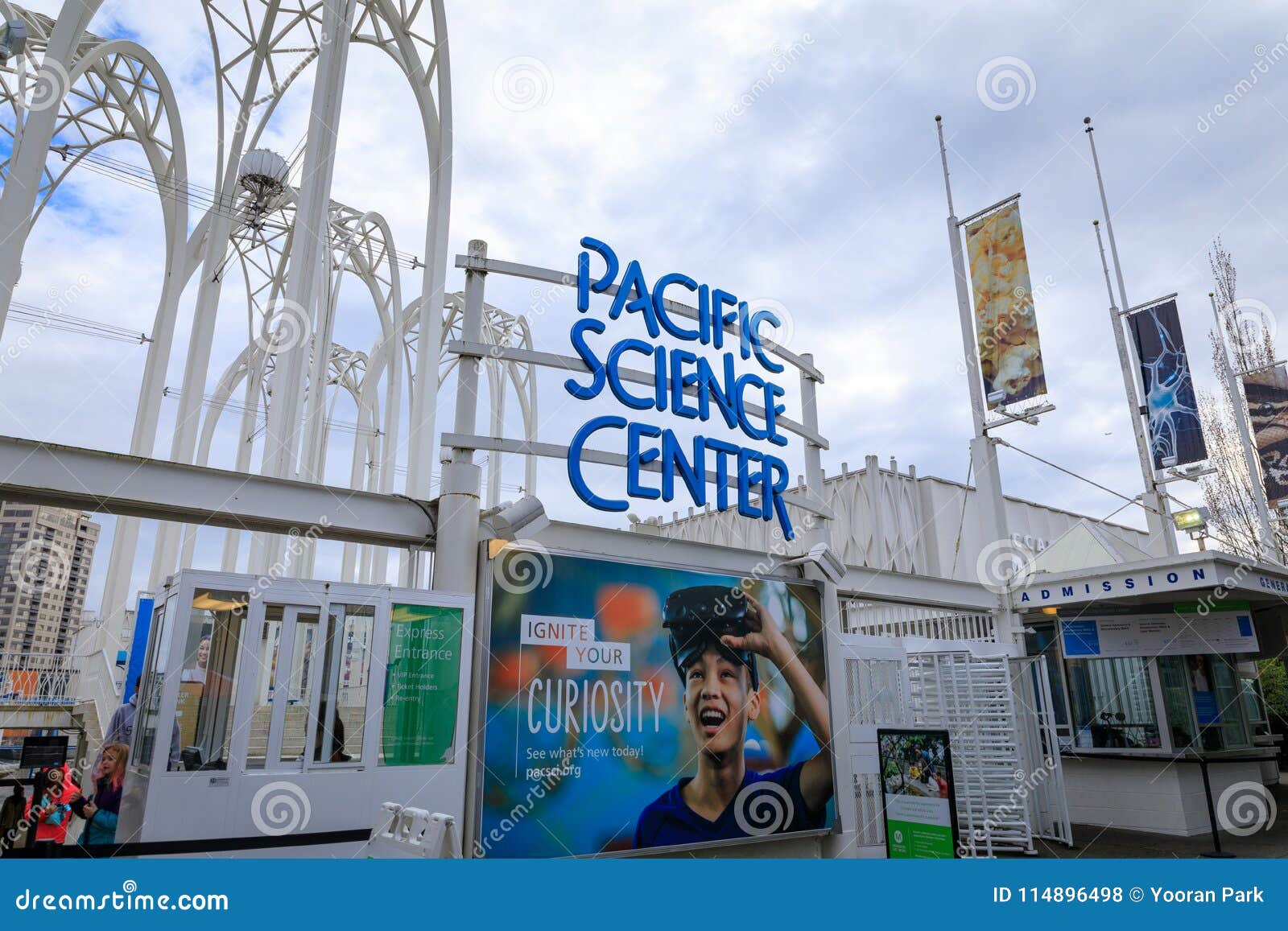 Pacific Science Center in Seattle Editorial Stock Photo - Image of ...