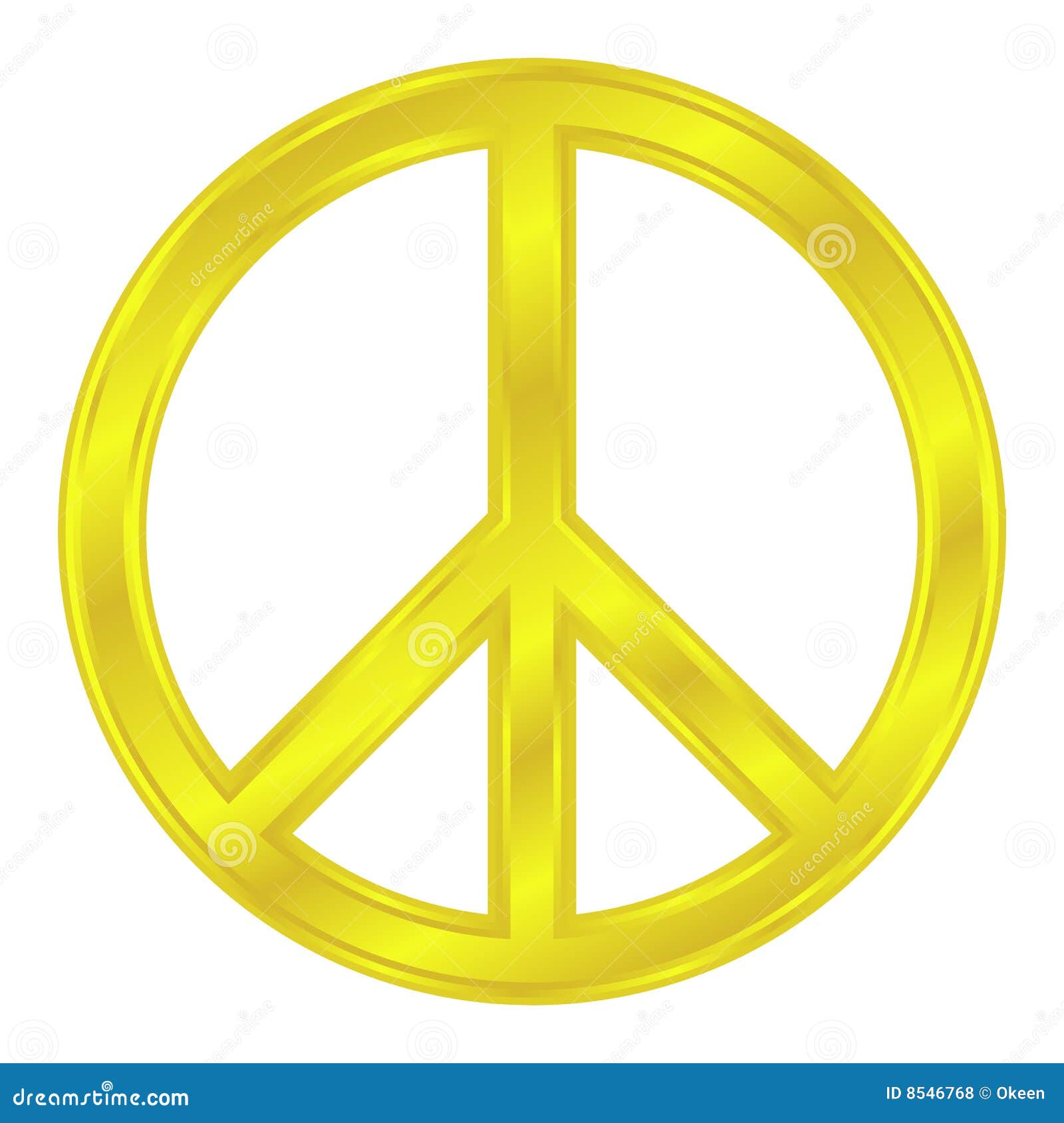 Pacific Symbol stock vector. Illustration of pacifist - 8546768