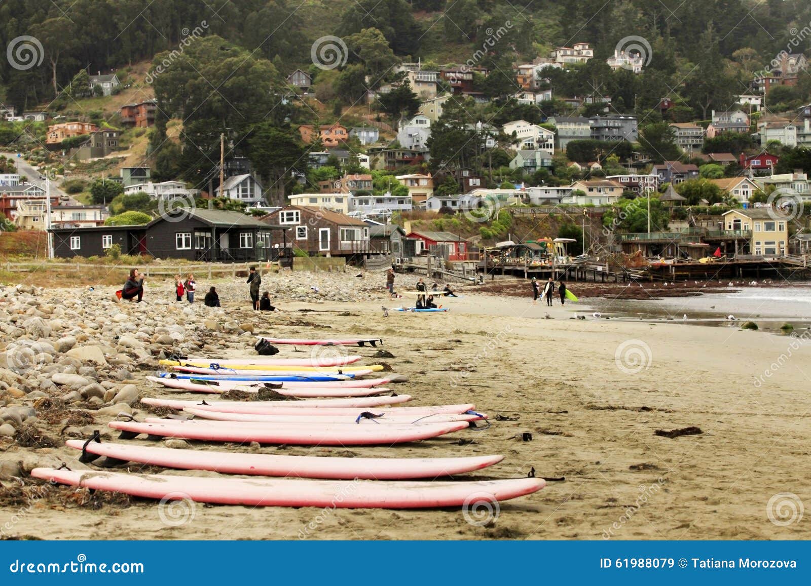 Pacifica State Beach in San Francisco Editorial Stock Image - Image of ...