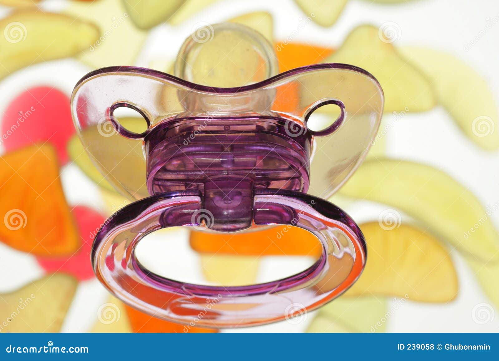 Pacifier stock photo. Image of comforter, colourful, food - 239058
