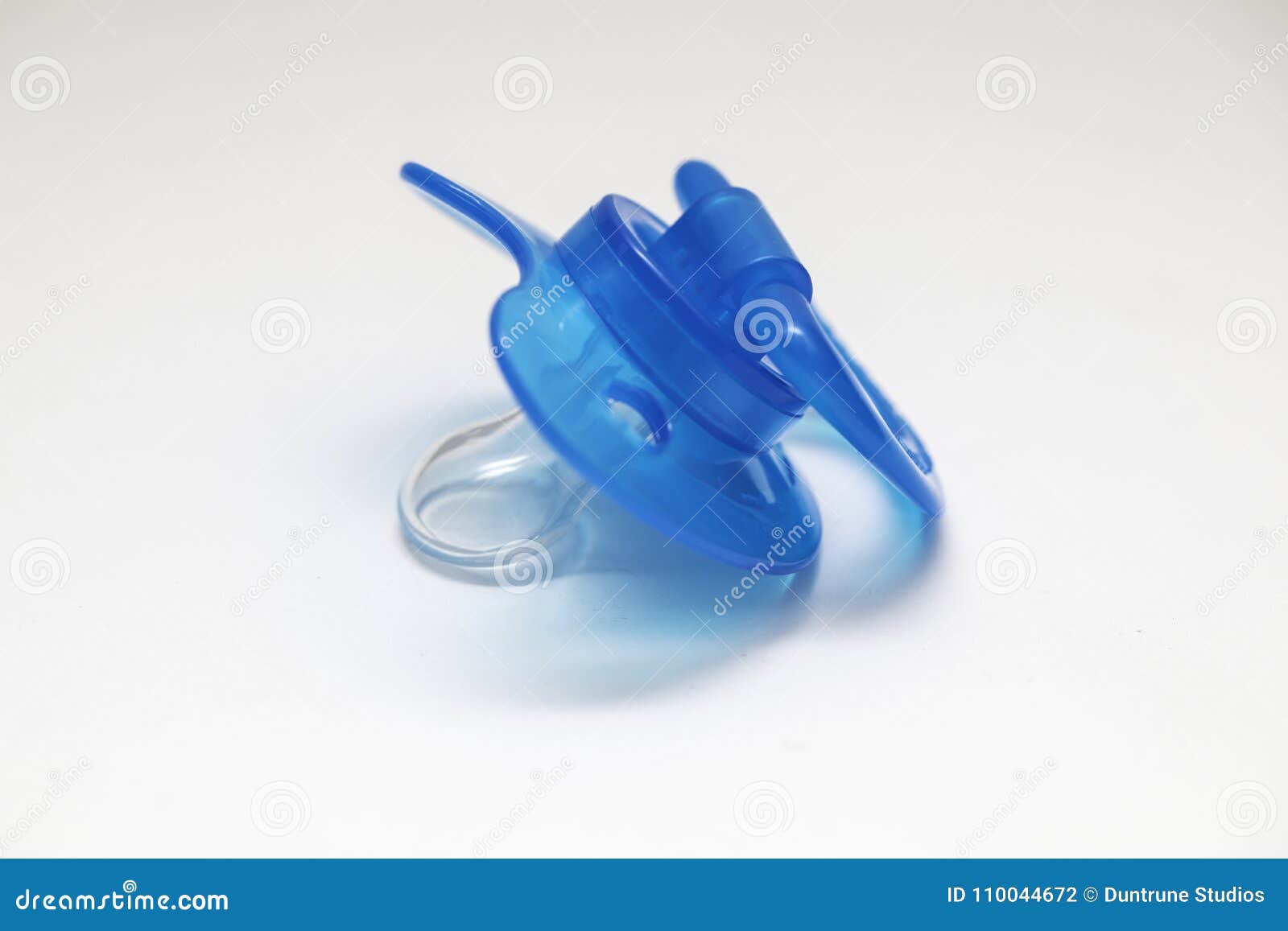 Pacifier Blue stock photo. Image of domestic, reassure - 110044672