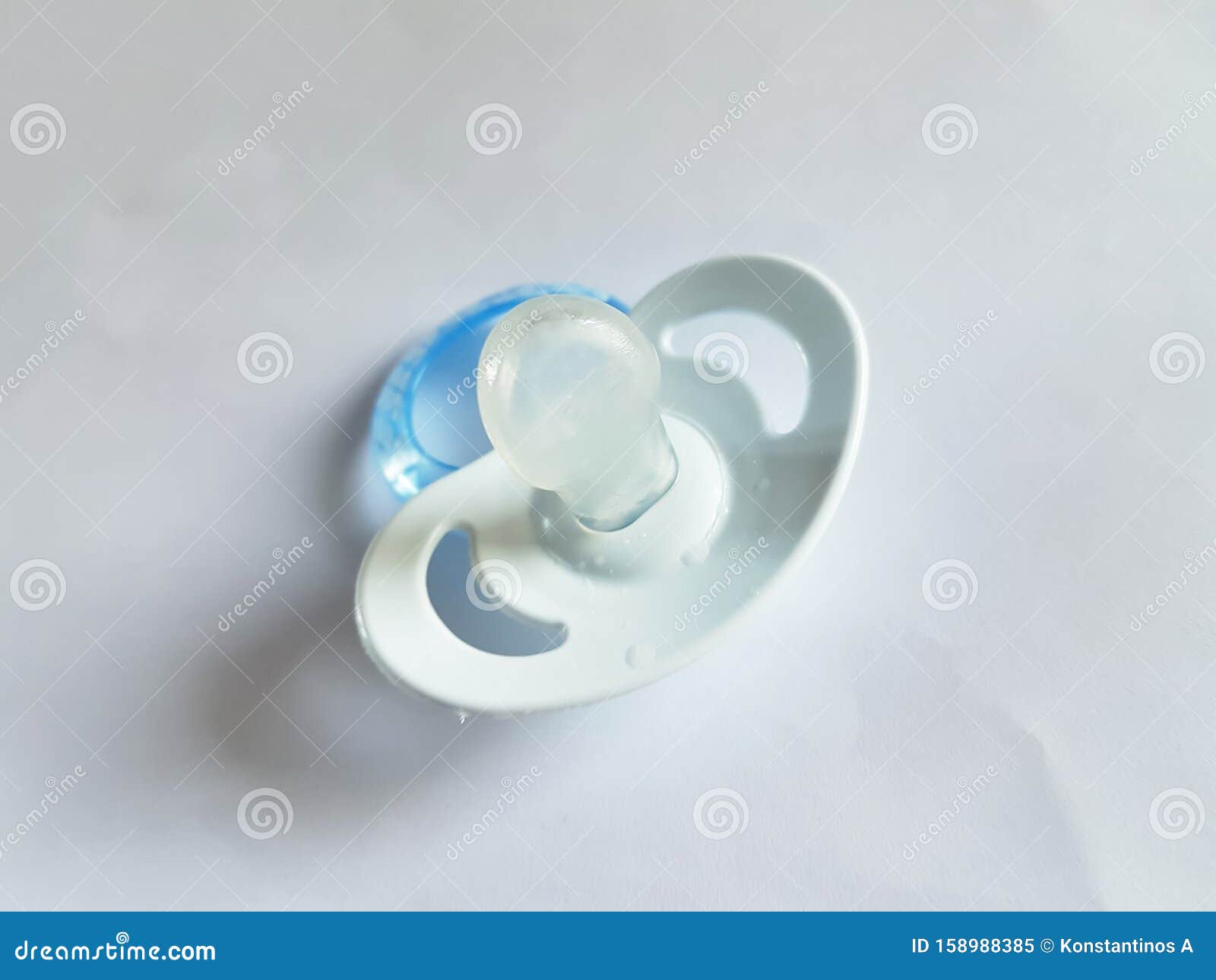 Pacifier Blue for Background Stock Image - Image of babe, color: 158988385