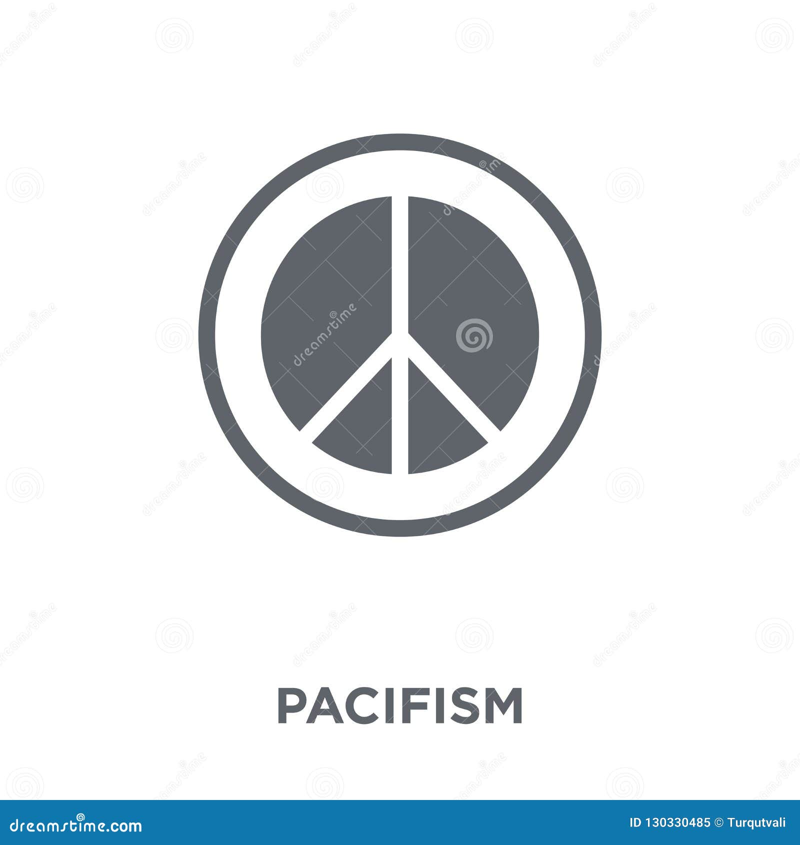Pacifism Icon Cartoon Vector | CartoonDealer.com #249126343