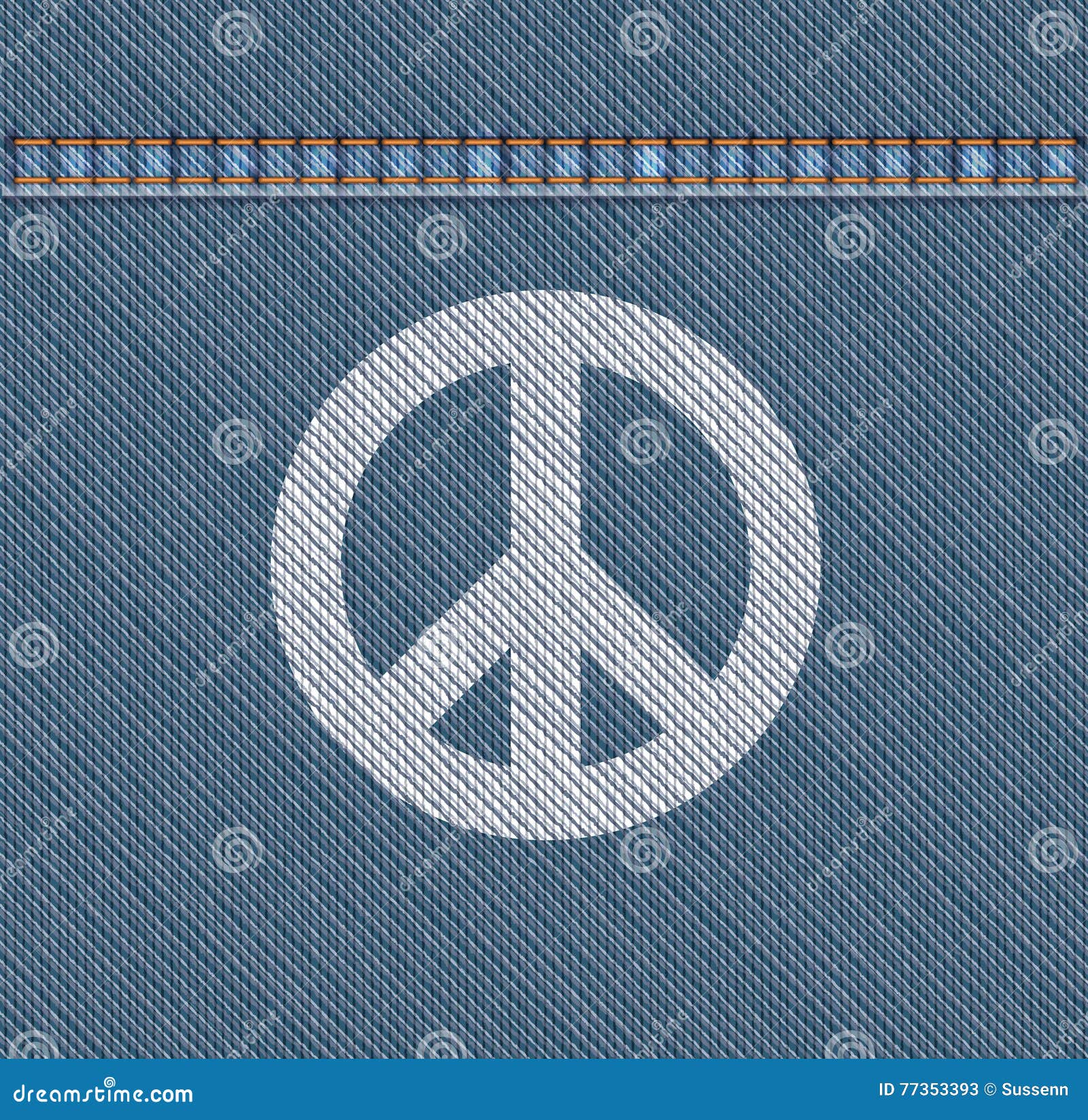 Pacifism Symbol Shaped Water Drops Royalty-Free Stock Image ...