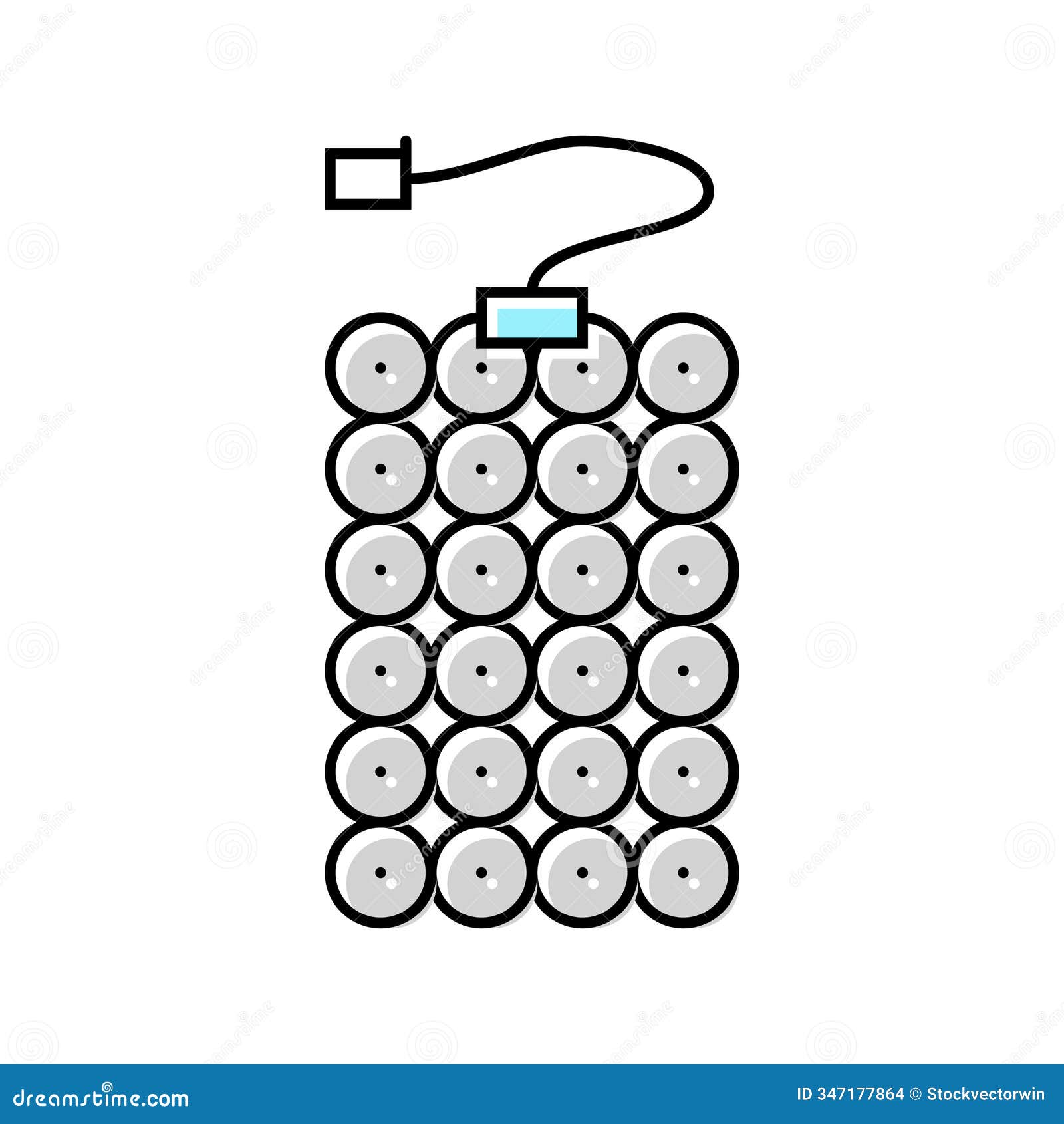 Ev Car With Pack Of Battery Cells Module On Platform In Laboratory ...
