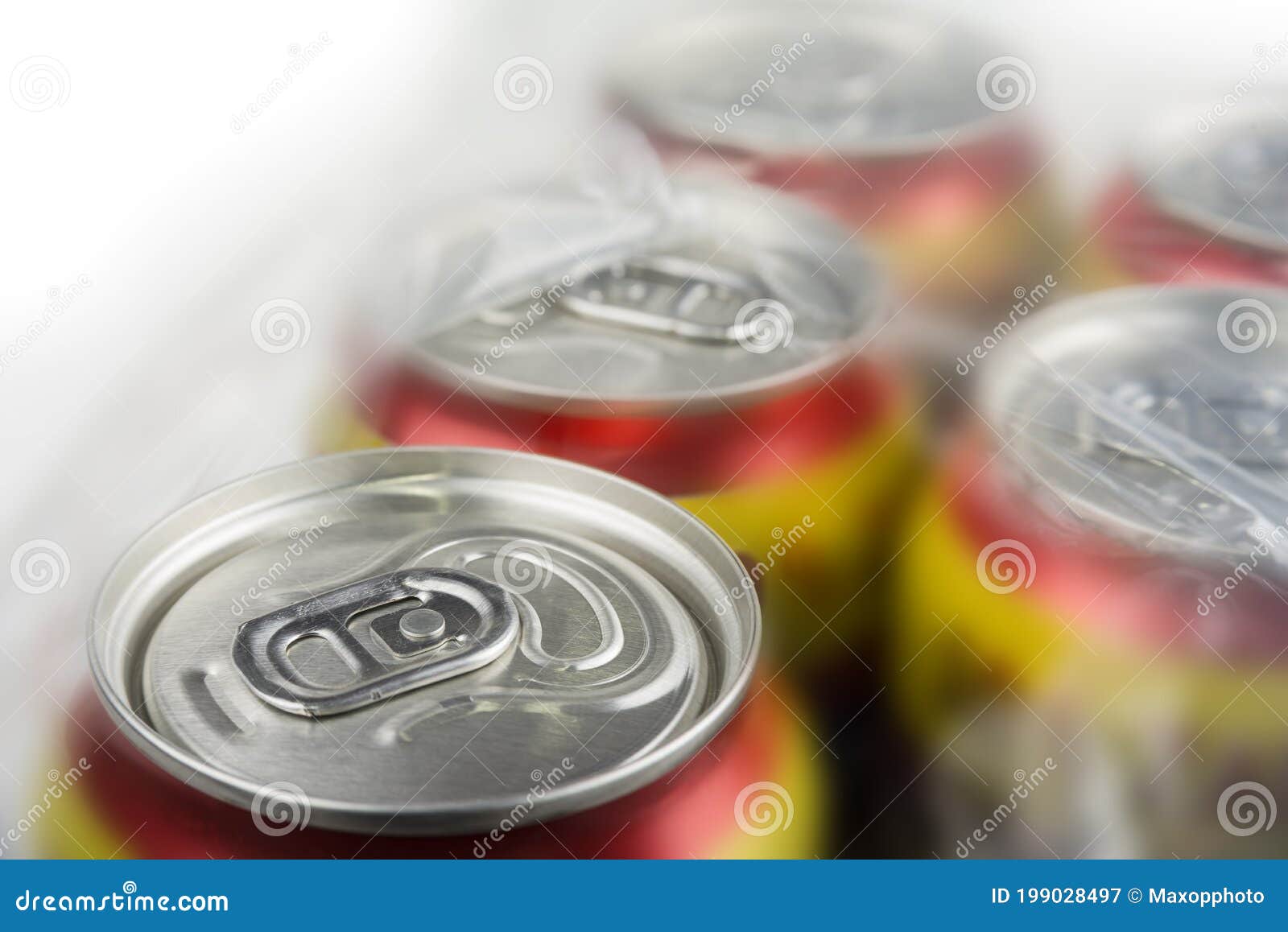 Pack of a Beer Can. Alcohol Drink Stock Image - Image of packaging ...