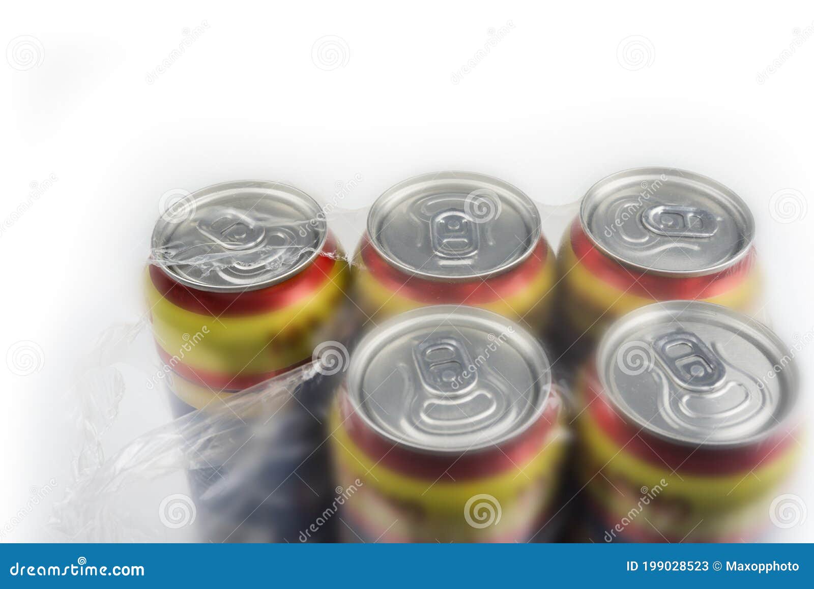 Pack of a Beer Can. Alcohol Drink Stock Image - Image of closed, metal ...
