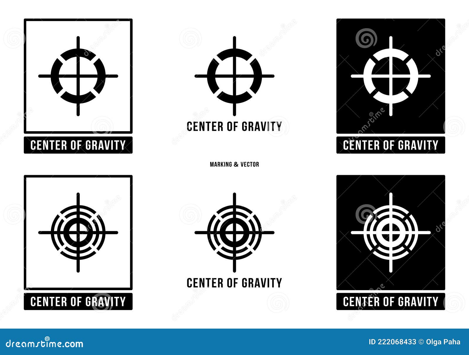 Center Of Gravity Symbol Sign,Vector Illustration, Isolated On White ...