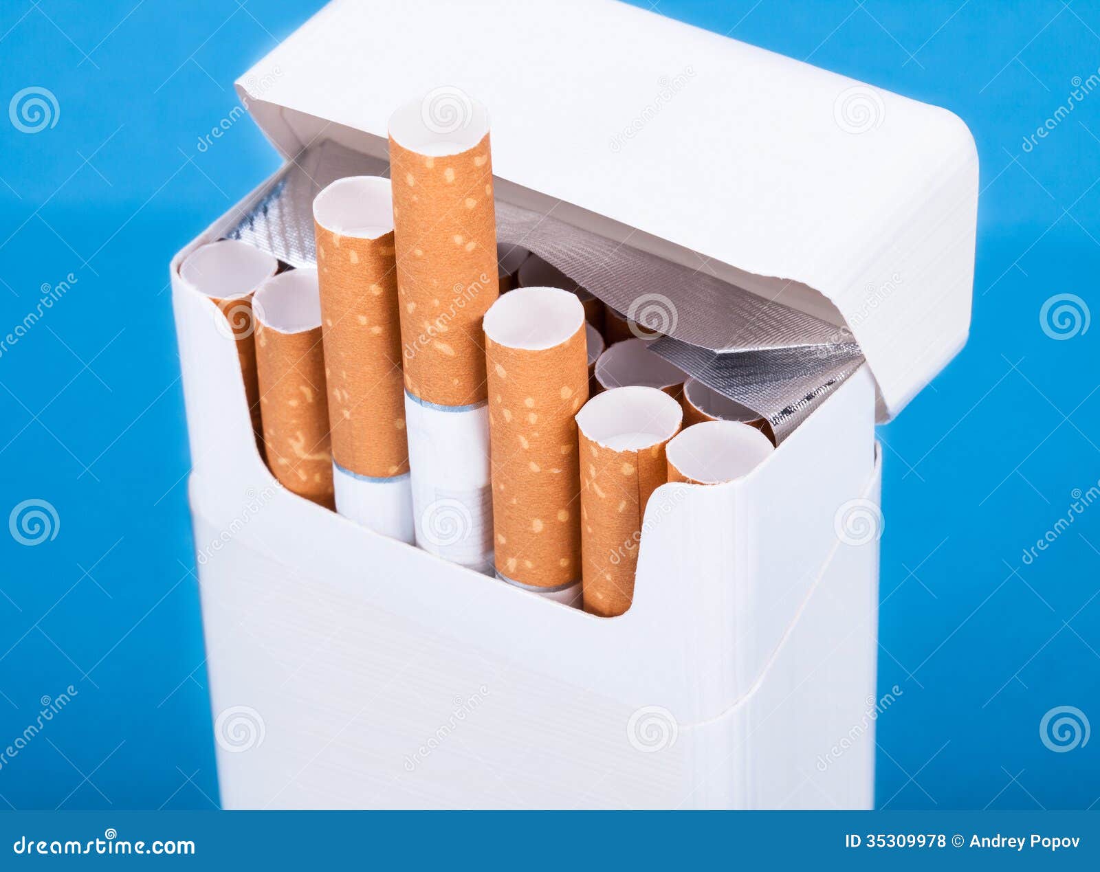 Pack of Cigarette stock photo. Image of package, healthcare - 35309978
