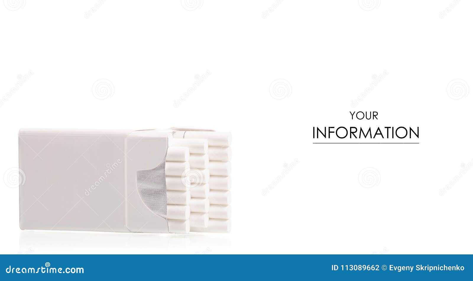 The Pack of Cigarettes Pattern Stock Photo - Image of horizontal ...