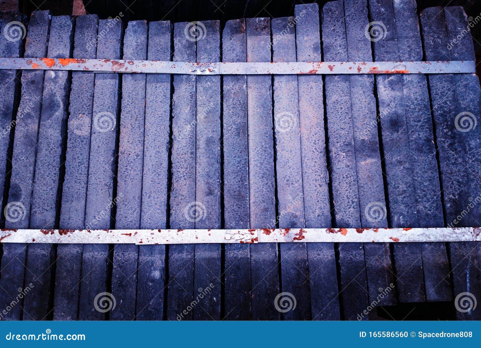 Pack of Concrete Blocks Texture Background Stock Photo - Image of site ...