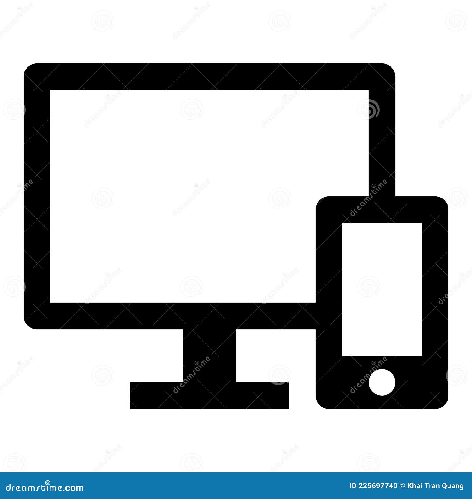 Devices vector icon. stock vector. Illustration of digital - 225697740
