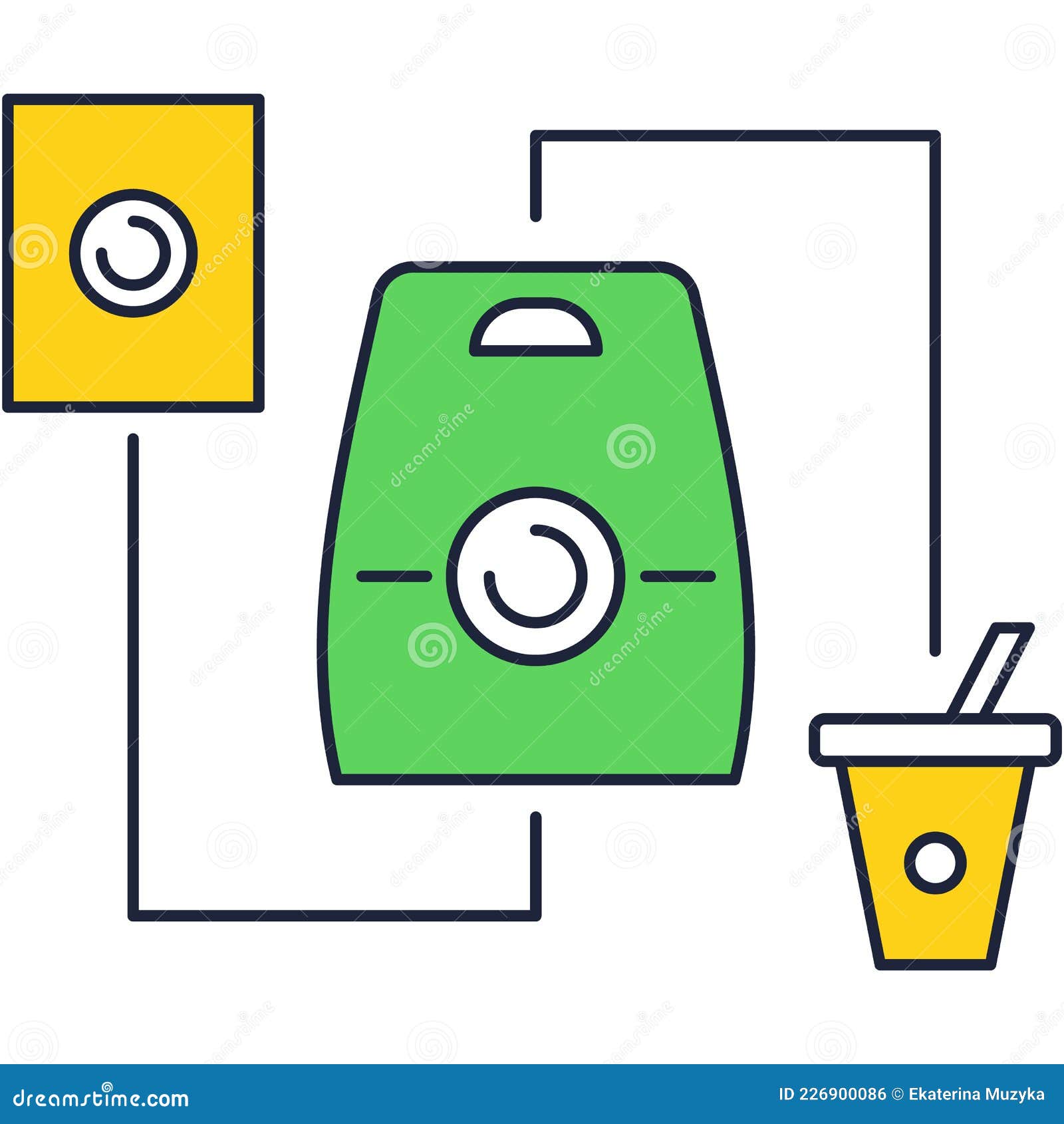 Pack Design Creation Vector Graphic Icon Pictogram Stock Vector ...