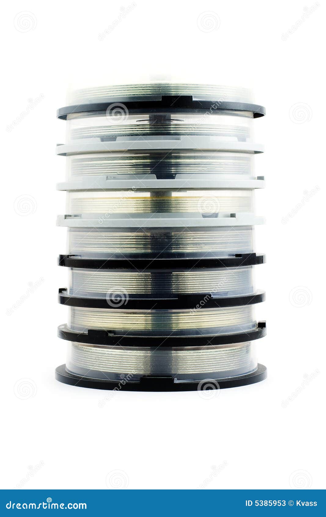 Pack of discs stock image. Image of disc, information - 5385953