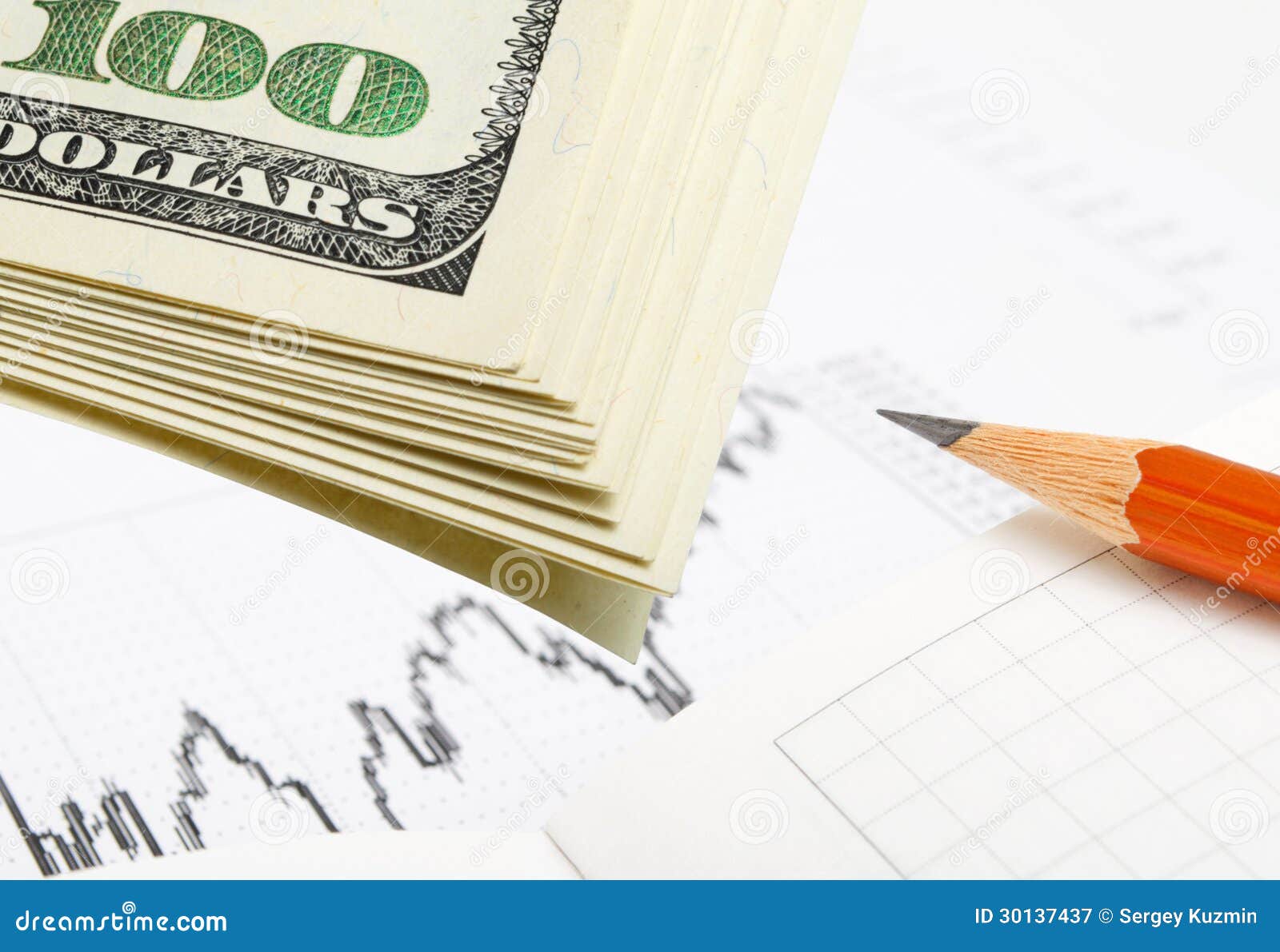 Positive return. stock image. Image of courses, pencil - 30137437